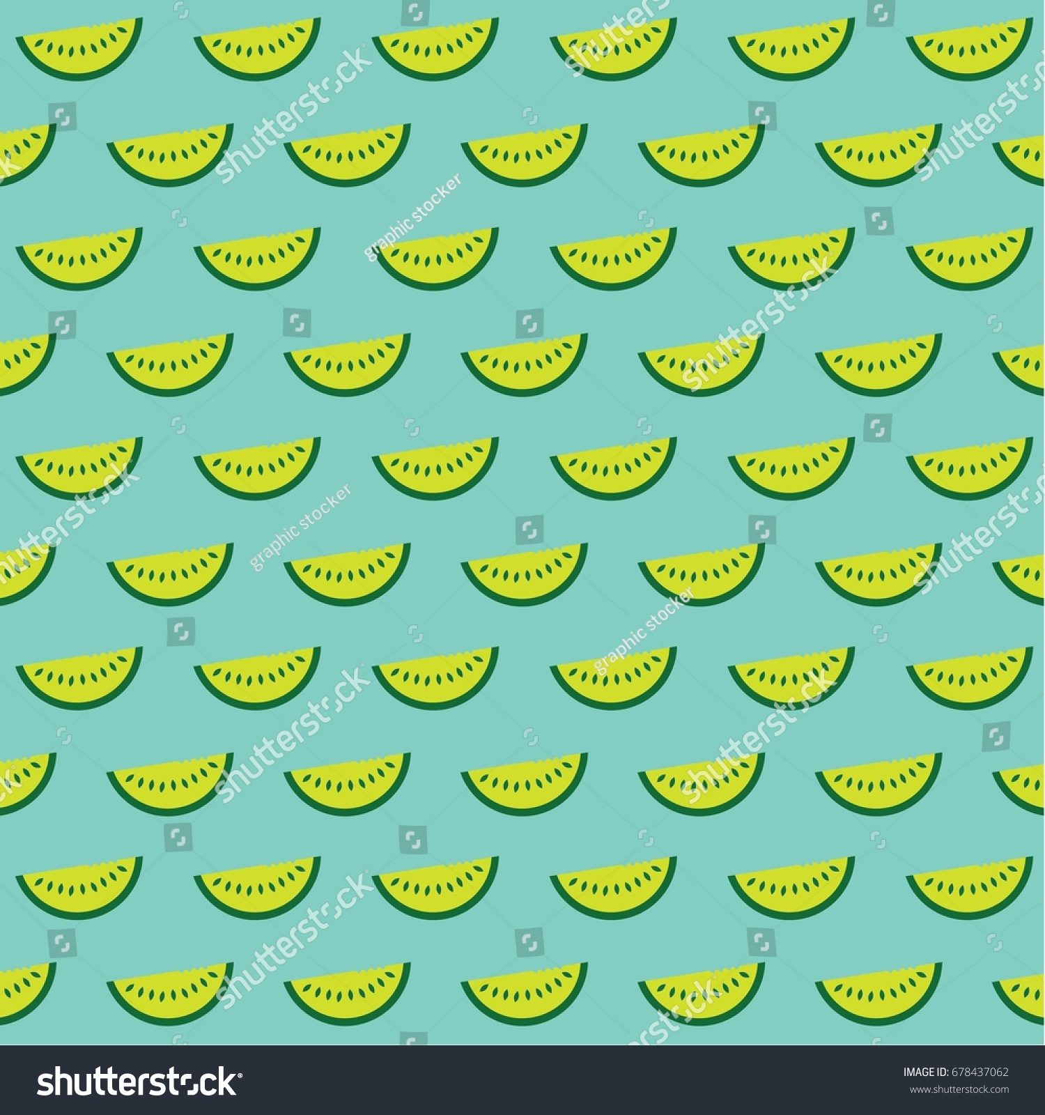 Watermelon Texturevector Illustration Stock Vector (Royalty Free) 678437062