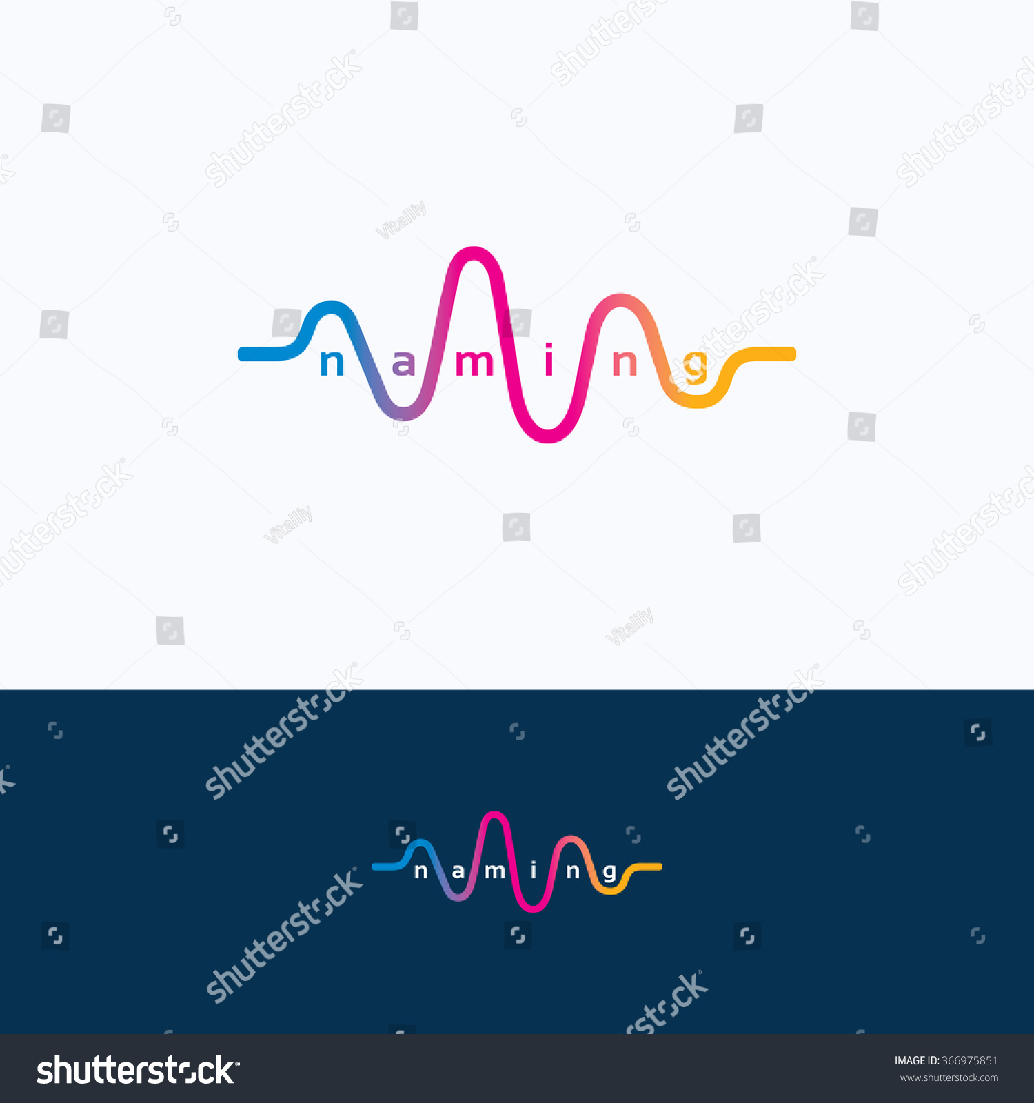 Wave Audio Sound Dance Equalizer Logo Stock Vector (Royalty Free) 366975851