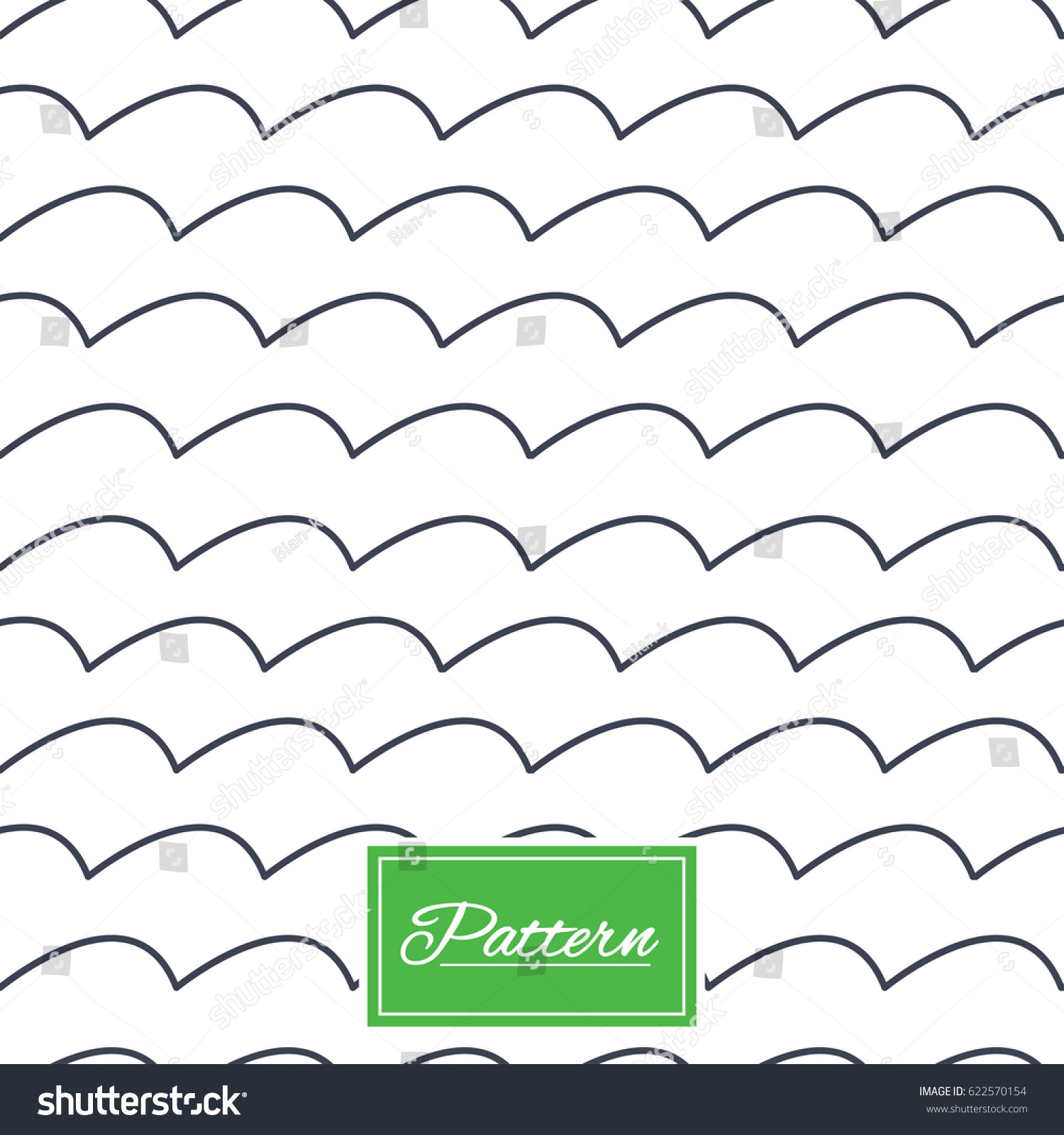 Waves Lines Texture Stripped Geometric Seamless Stock Vector (Royalty ...