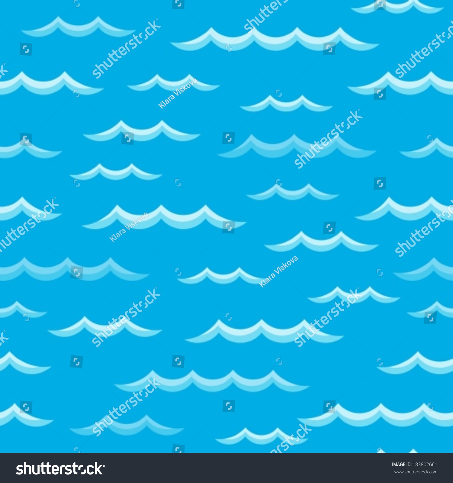 Waves Theme Seamless Background 2 Eps10 Stock Vector (Royalty Free ...