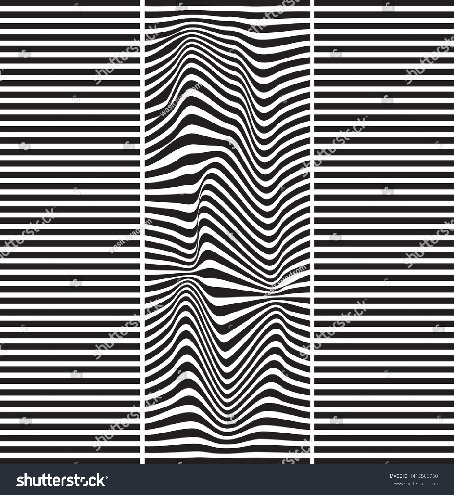 Wavy Curtain Background Illustration Vector Stock Vector (Royalty Free ...