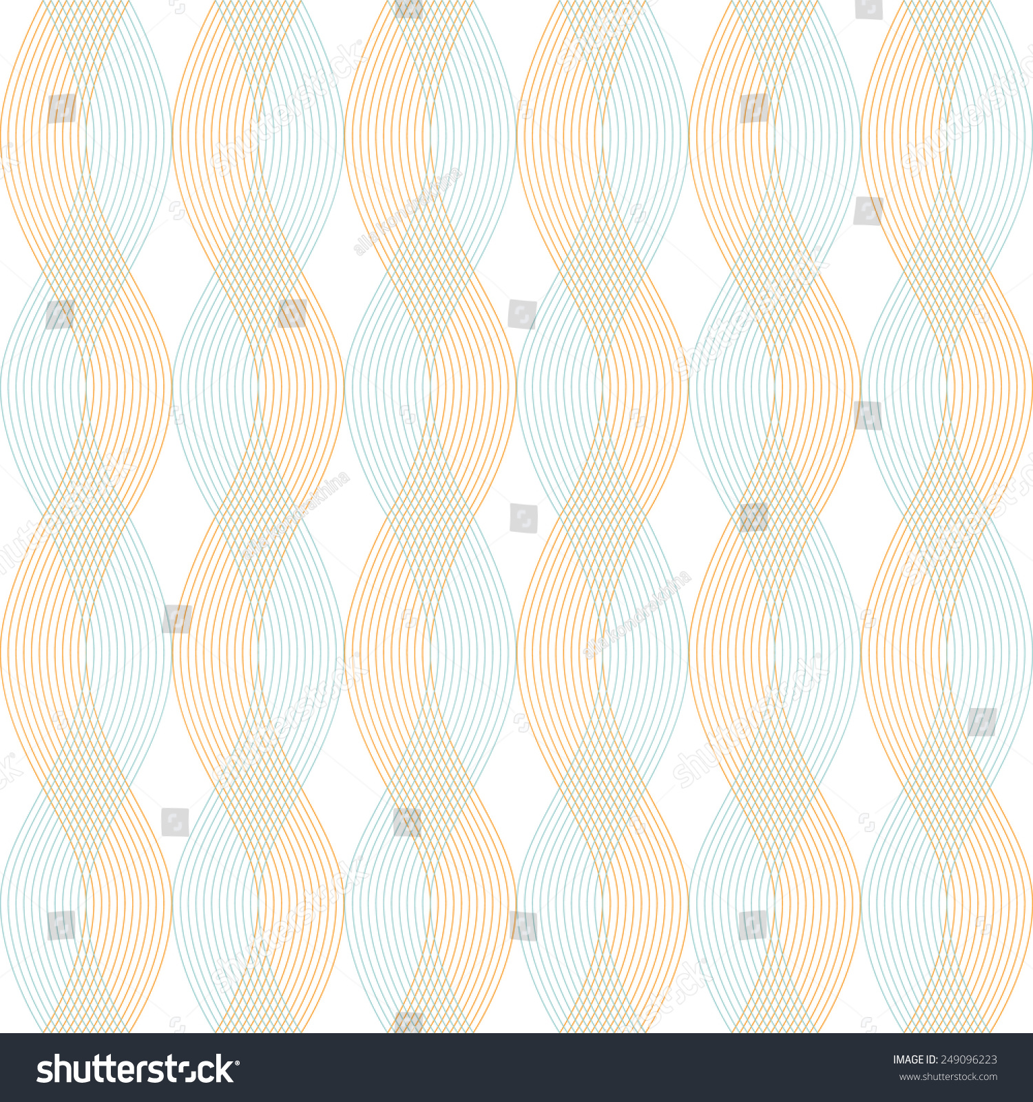 Wavy Lines On Neutral Background: vector de stock (libre de regalías ...