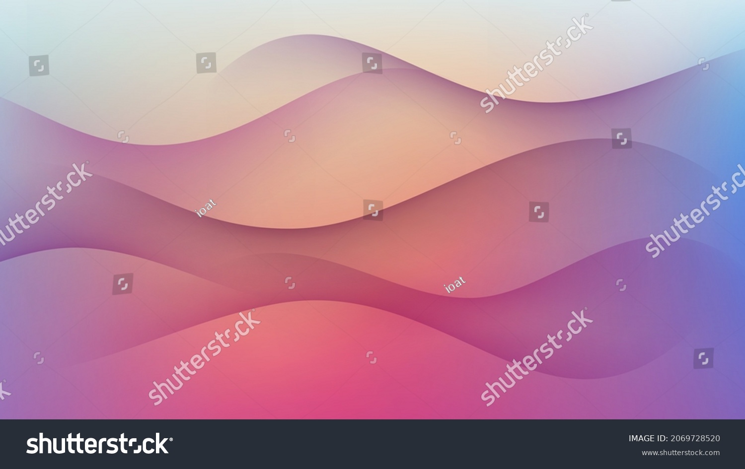 Wavy Smooth Abstract Movement Pattern Vector Stock Vector (Royalty Free ...