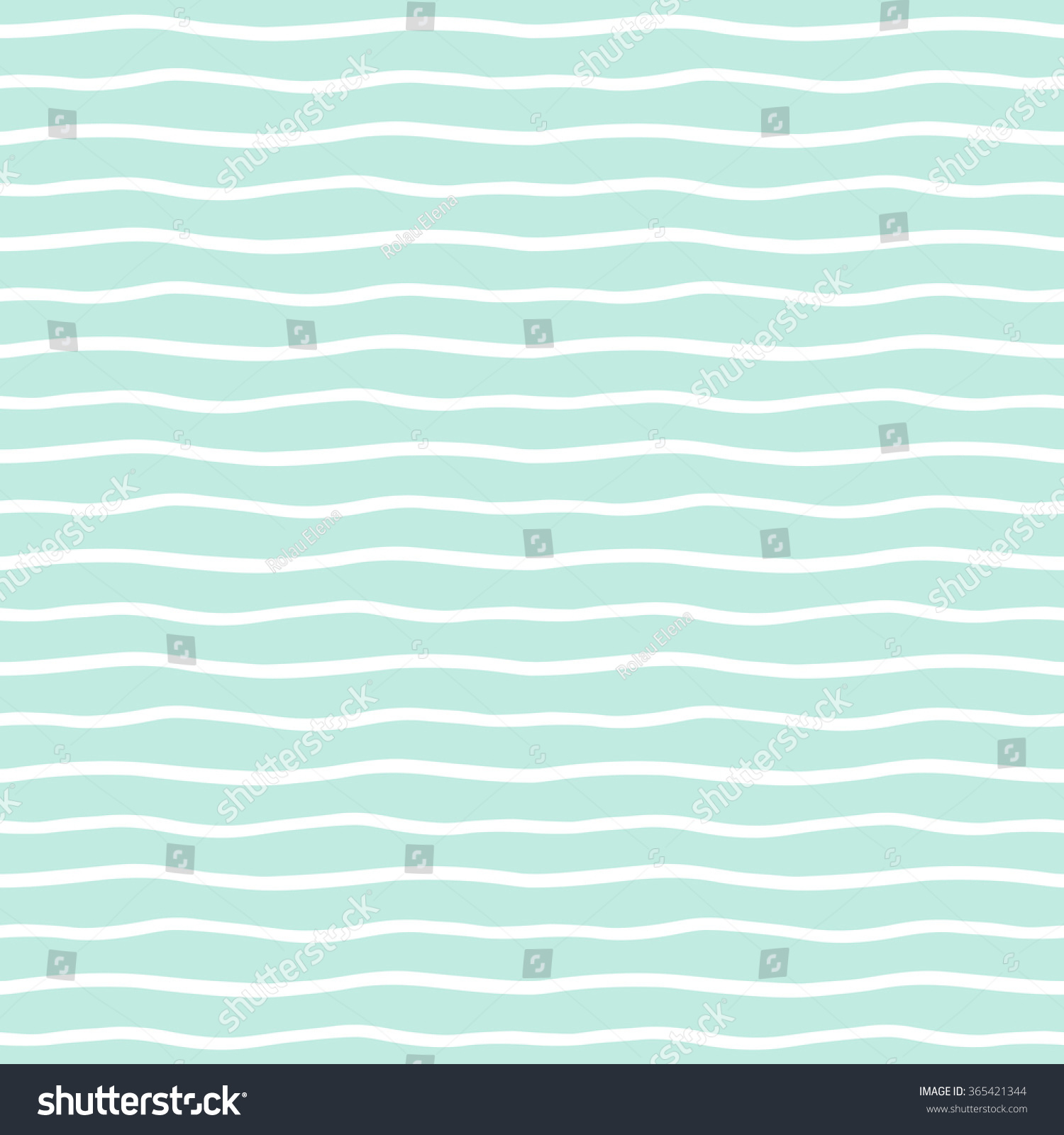 Wavy Stripes Seamless Background Thin Hand Stock Vector (Royalty Free ...