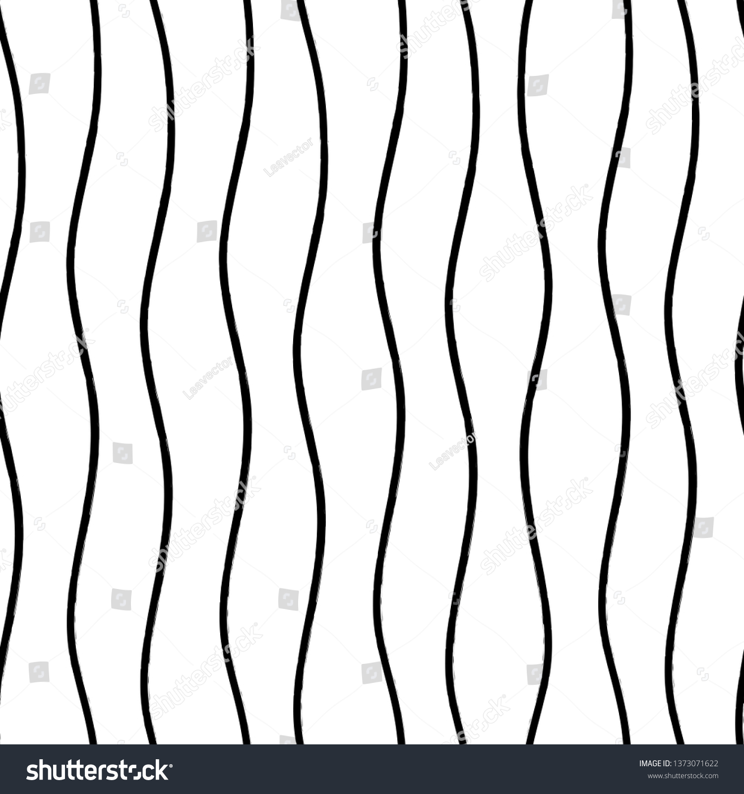 Wavy Vertical Lines Seamless Pattern Movement Stock Vector (Royalty ...