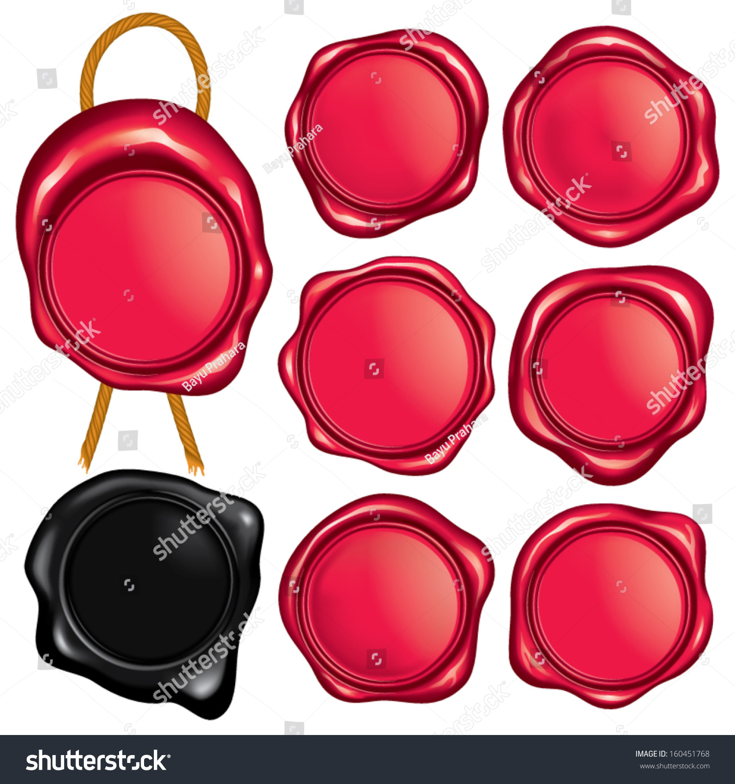 Wax Stamp Stock Vector (Royalty Free) 160451768 | Shutterstock