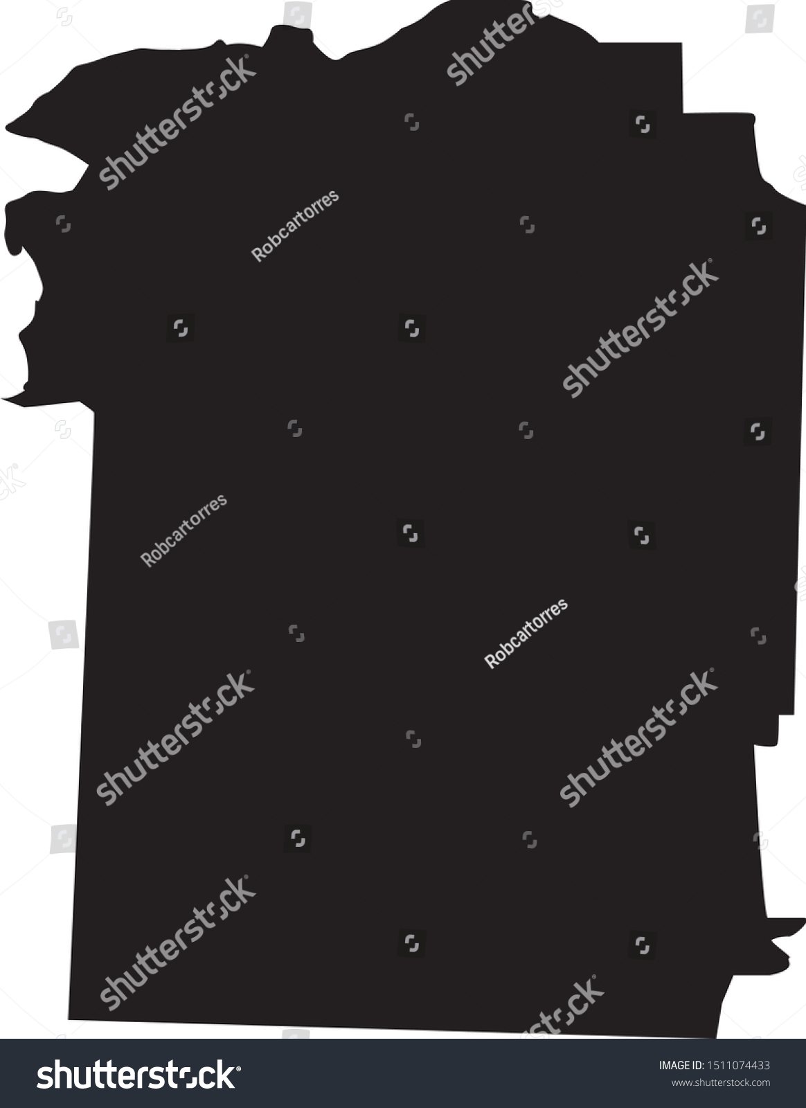 Wayne County Map Tennessee State Stock Vector (Royalty Free) 1511074433 ...