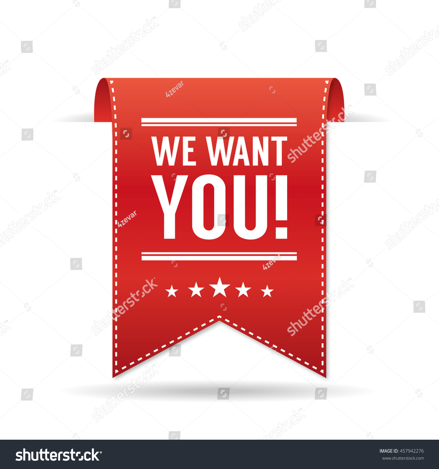 We Want You Stock Vector (Royalty Free) 457942276 | Shutterstock