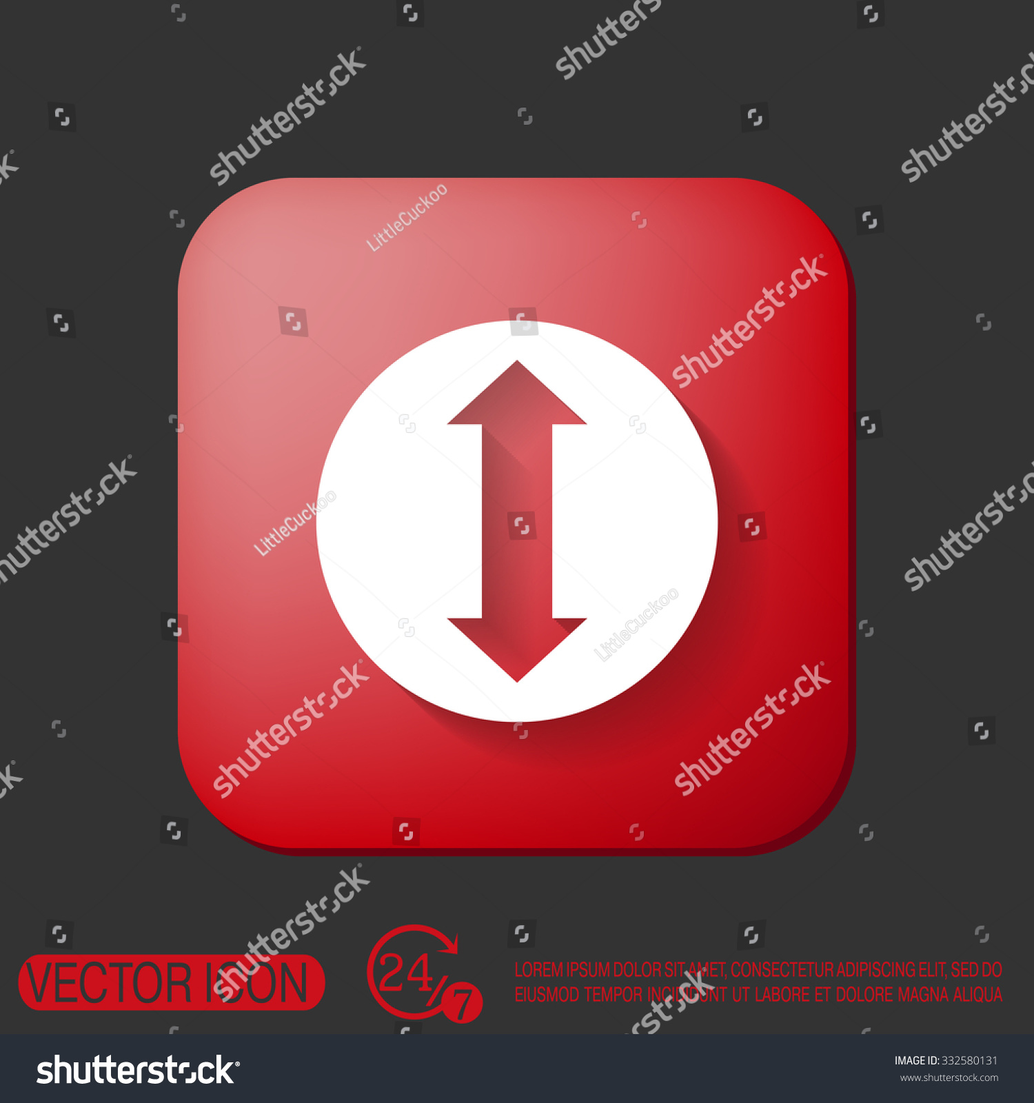 Web Arrow Symbol Stock Vector (Royalty Free) 332580131 | Shutterstock