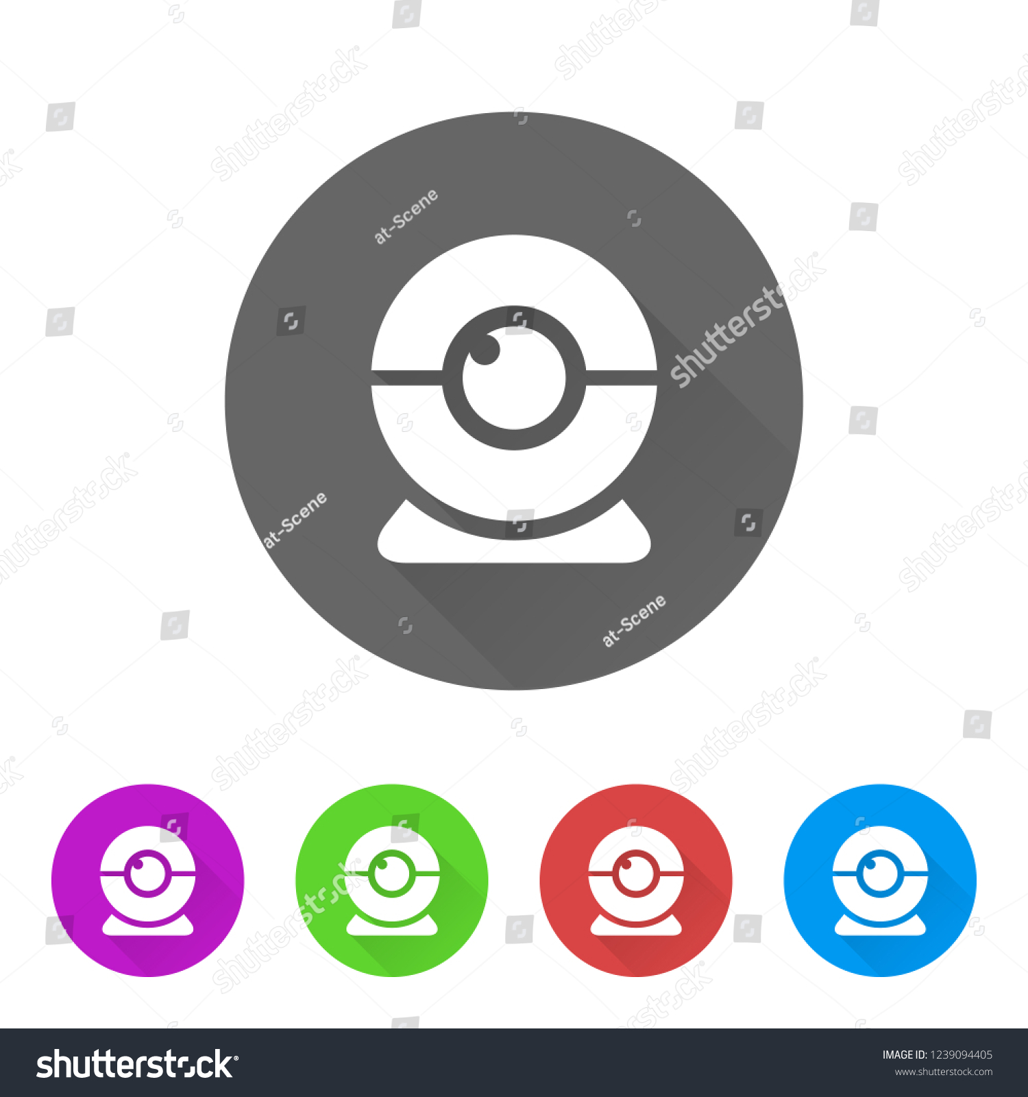 Web Cam App Icon Stock Vector (Royalty Free) 1239094405 | Shutterstock