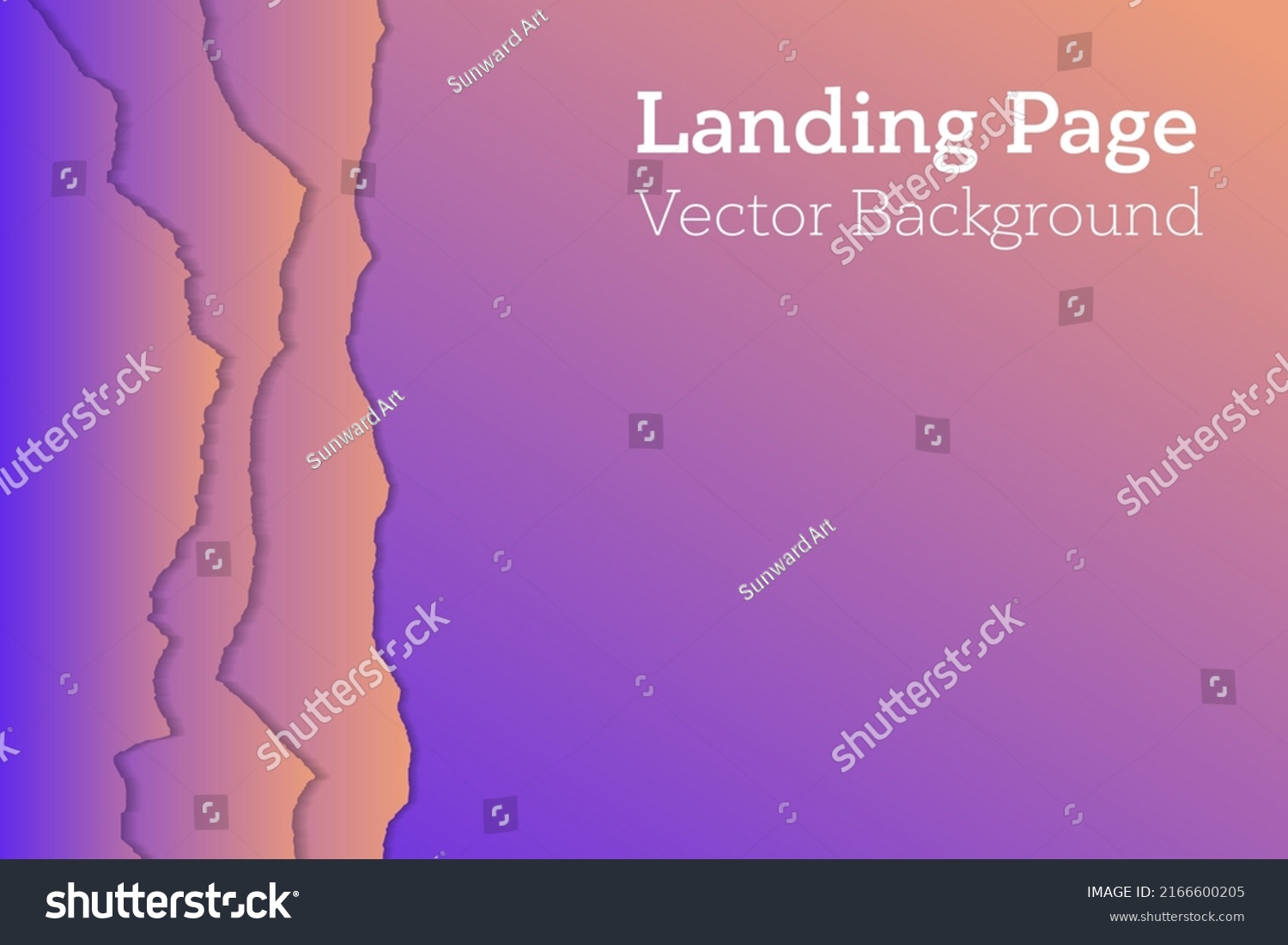 Web Page Gradient Vector Background Paper Stock Vector (Royalty Free ...
