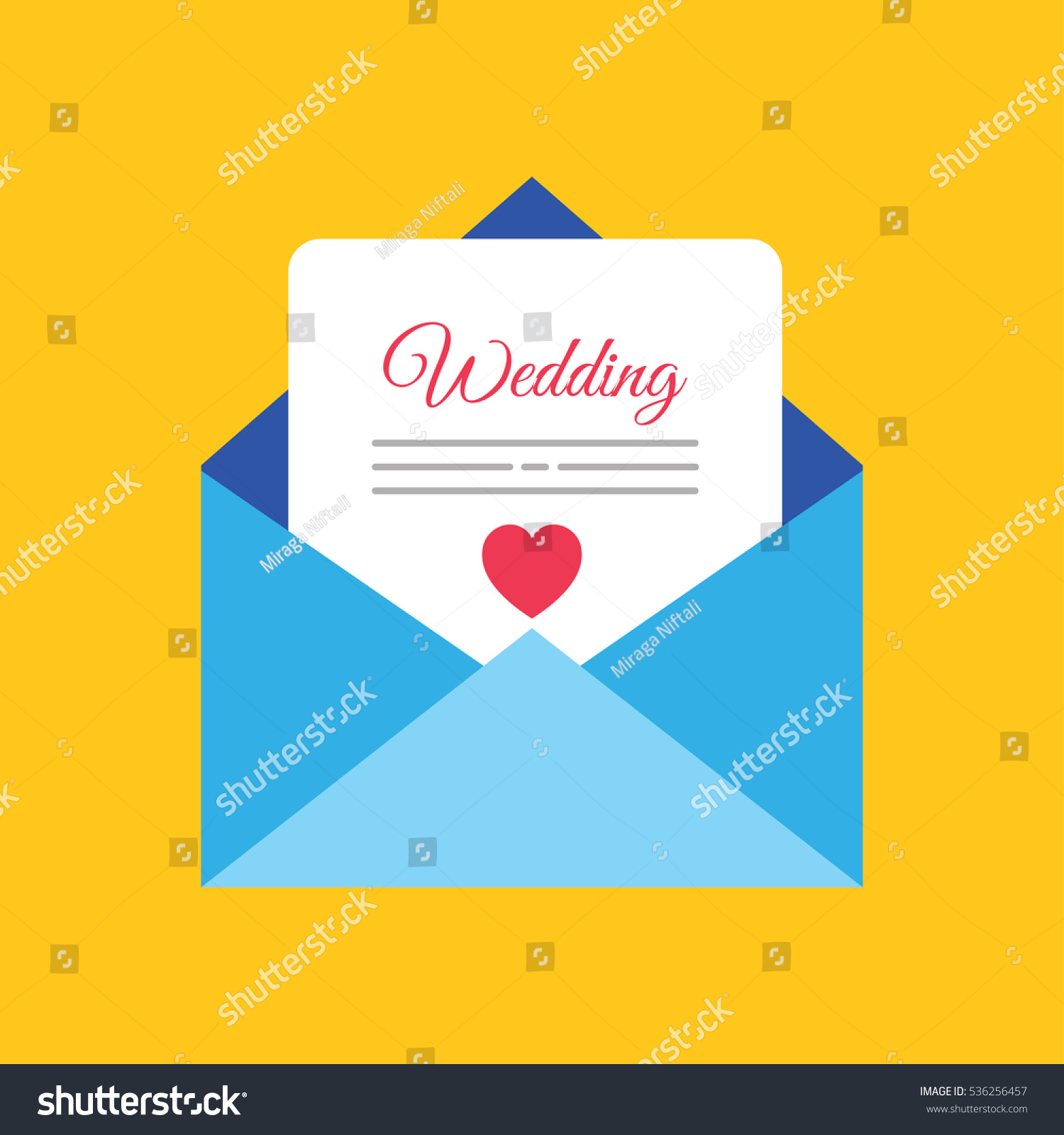 Wedding Invitation Icon Stock Vector (Royalty Free) 536256457 ...