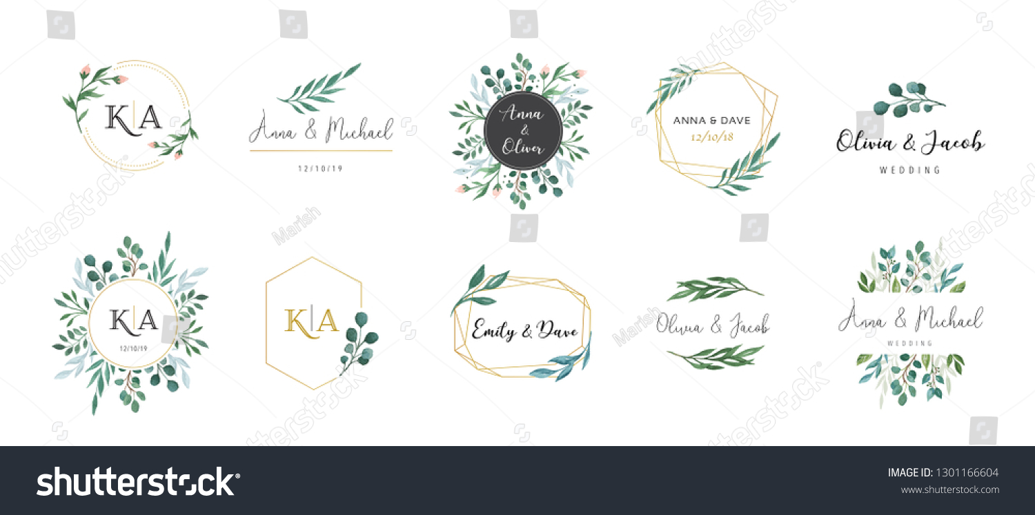 9,456 Rustic wedding logo Stock Vectors, Images & Vector Art | Shutterstock
