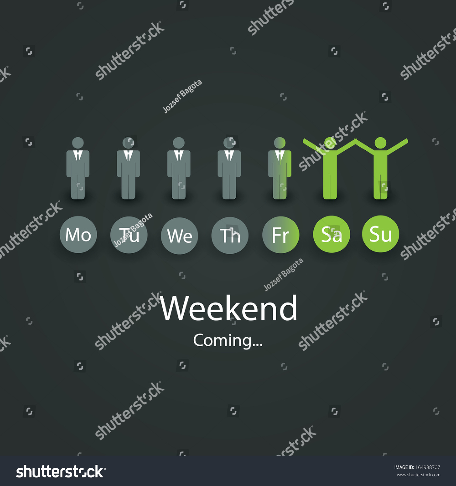 Weekend Coming Soon Vector Illustration: เวกเตอร์สต็อก (ปลอดค่า ...
