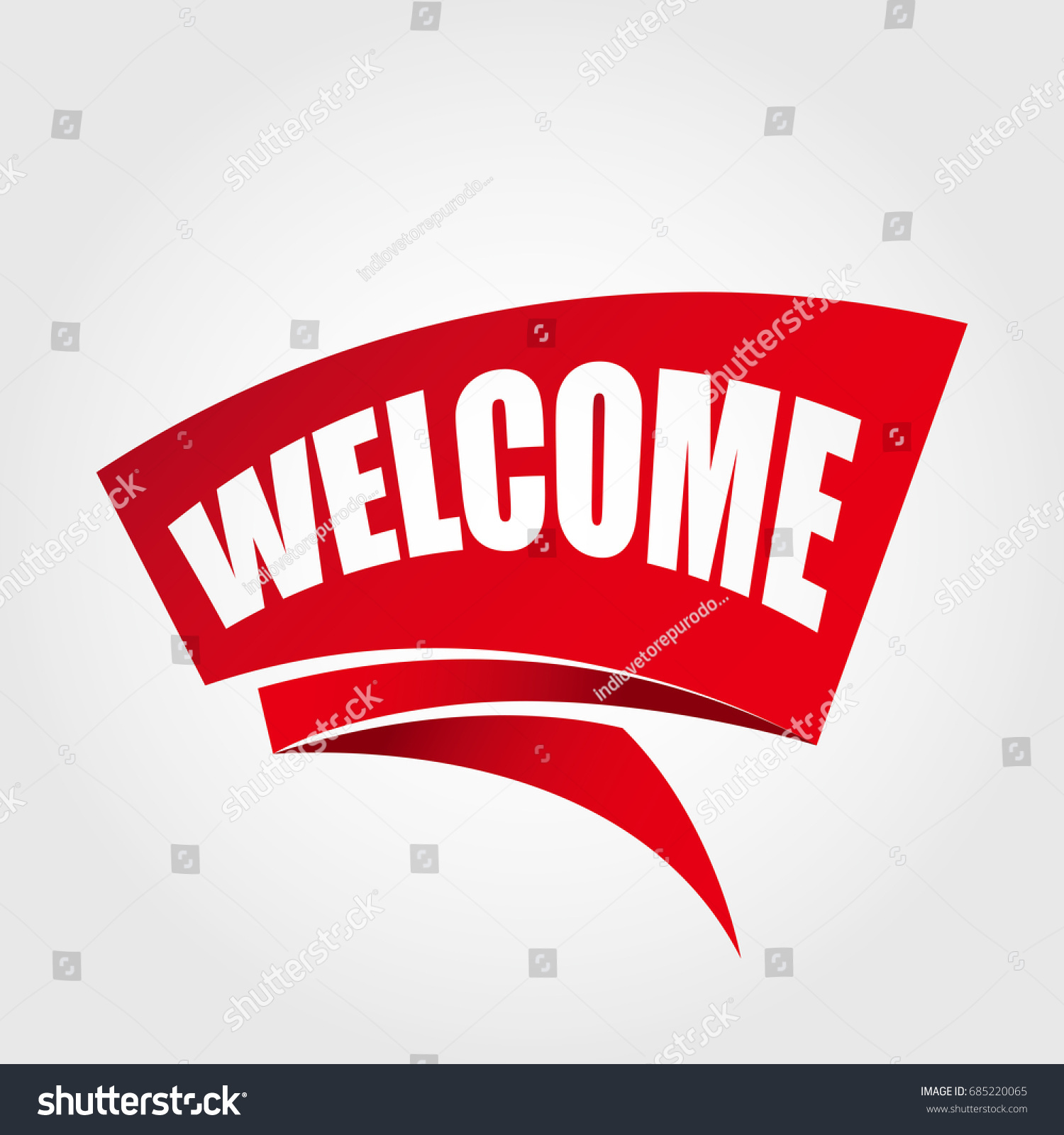 Welcome Labels Banners Stock Vector (Royalty Free) 685220065 | Shutterstock