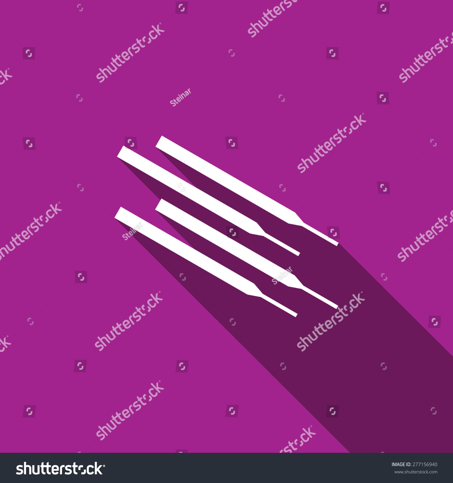 Welding Electrodes Icon Vector Illustration Stock Vector (Royalty Free ...