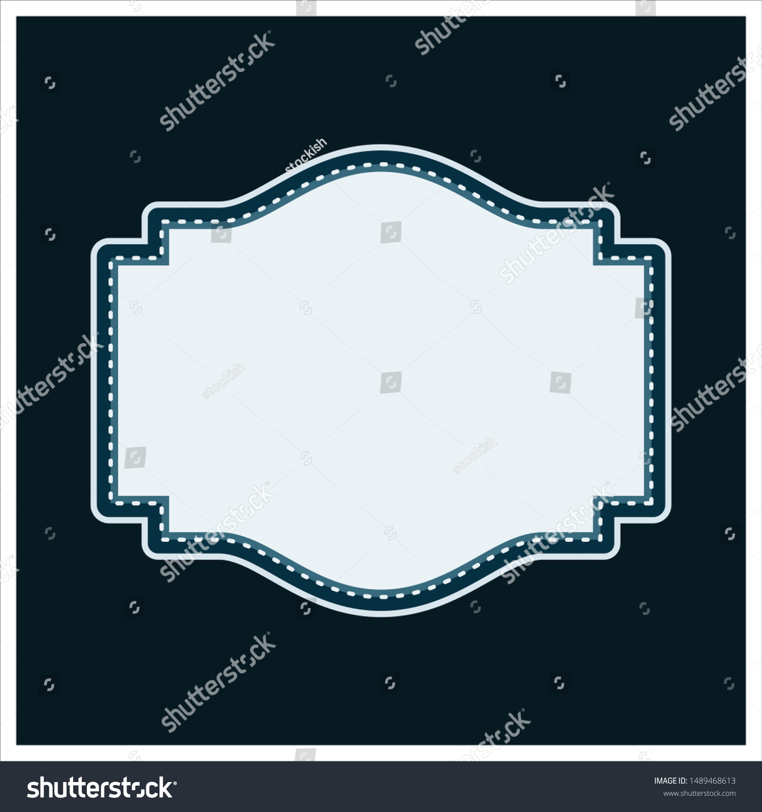 Western Template Frame Vector Logo Icon: เวกเตอร์สต็อก (ปลอดค่า ...