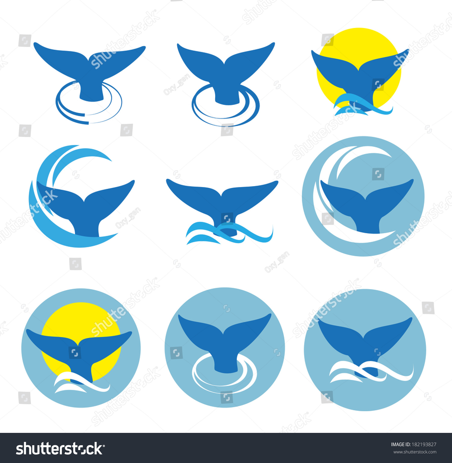 Whale Tale Vector Illustration Stock Vector (Royalty Free) 182193827 ...