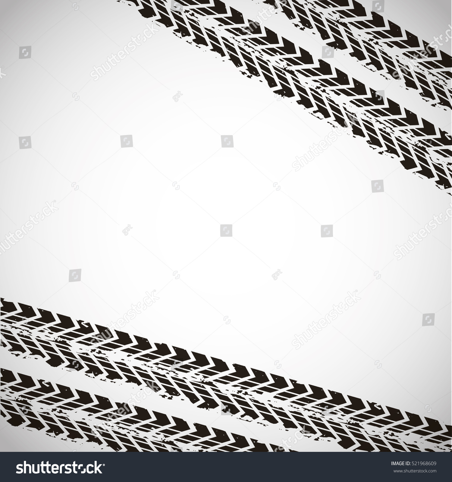 Wheel Print Design Over White Background Stock Vector 521968609 ...