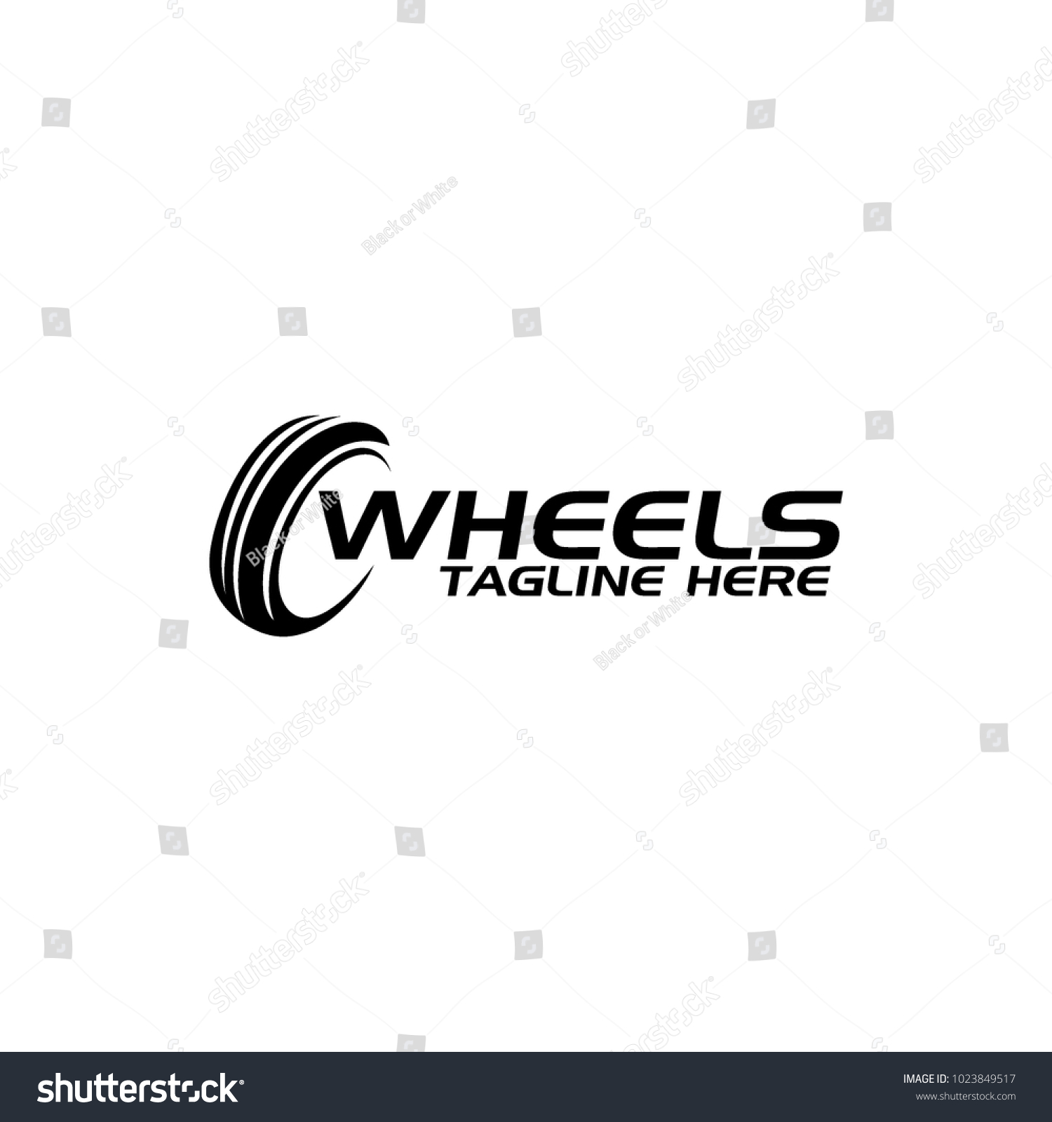 Wheels Logo Design Stock Vector (Royalty Free) 1023849517 | Shutterstock