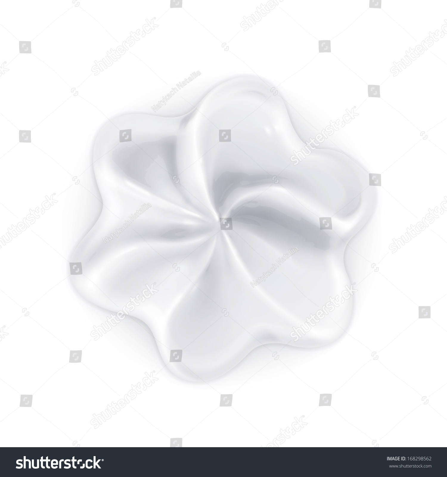 Whipped Cream Vector Icon Stock Vector (Royalty Free) 168298562 ...