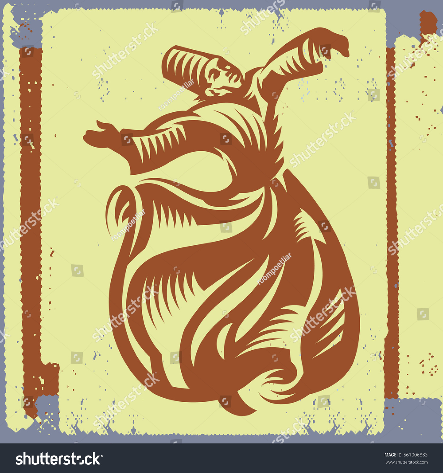 Whirling Dervish Sufi Religious Dance Isolated Stock Vector (Royalty ... Whirling Dervish Sufi Religious Dance Isolated Stock Vector (Royalty ...