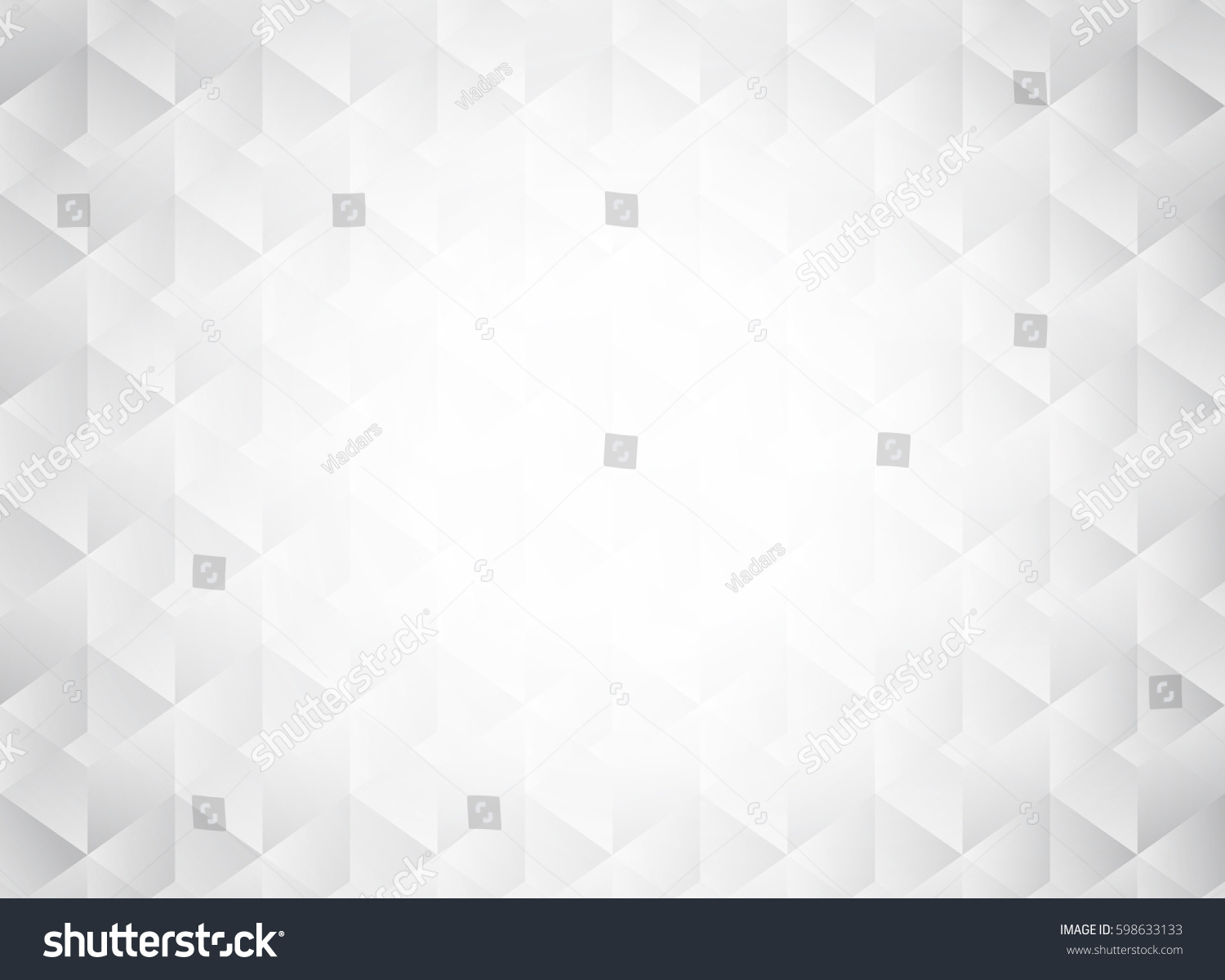 White Abstract Background Transparent Cubes Vector Stock Vector ...
