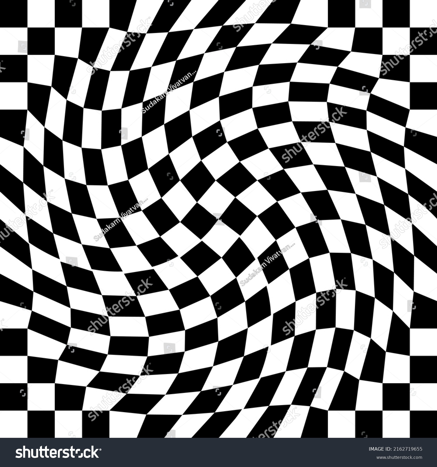 White Black Checkerboard Pattern Background Stock Vector (Royalty Free ...