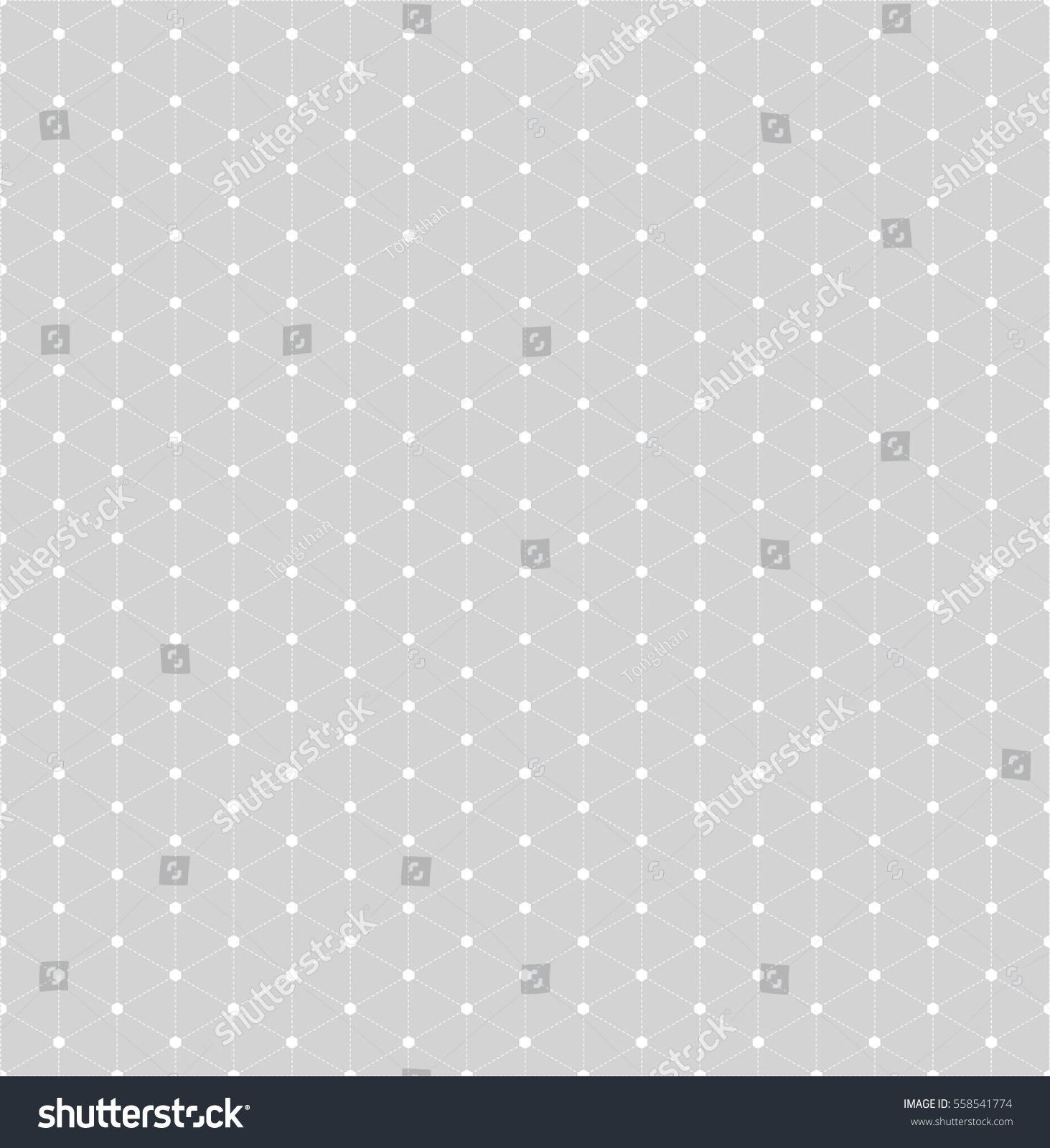 White Gray Texture Seamless Geometrical Pattern Stock Vector (Royalty ...