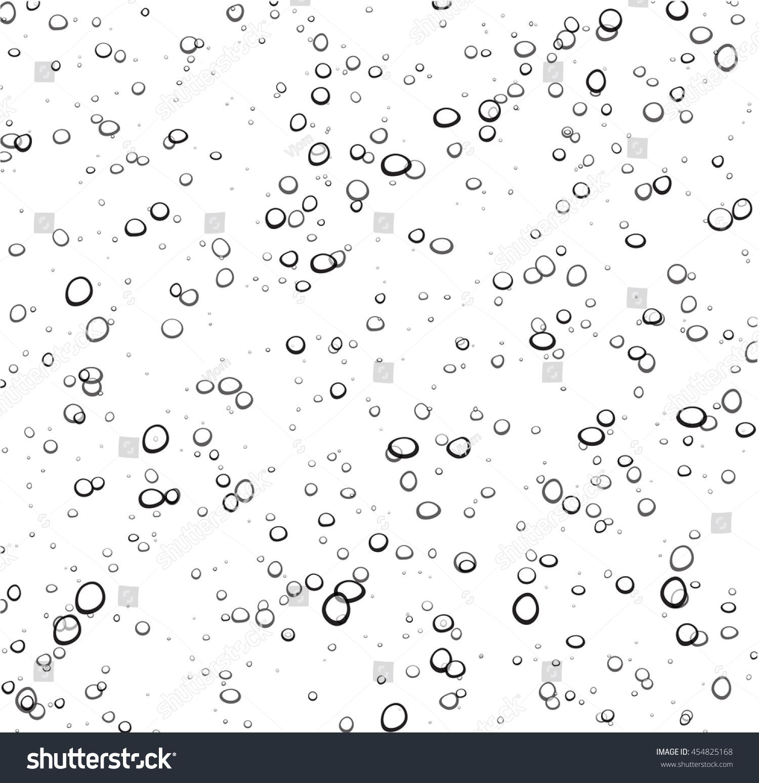 White Background Bubbles Vector Water Illustration Stock Vector ...