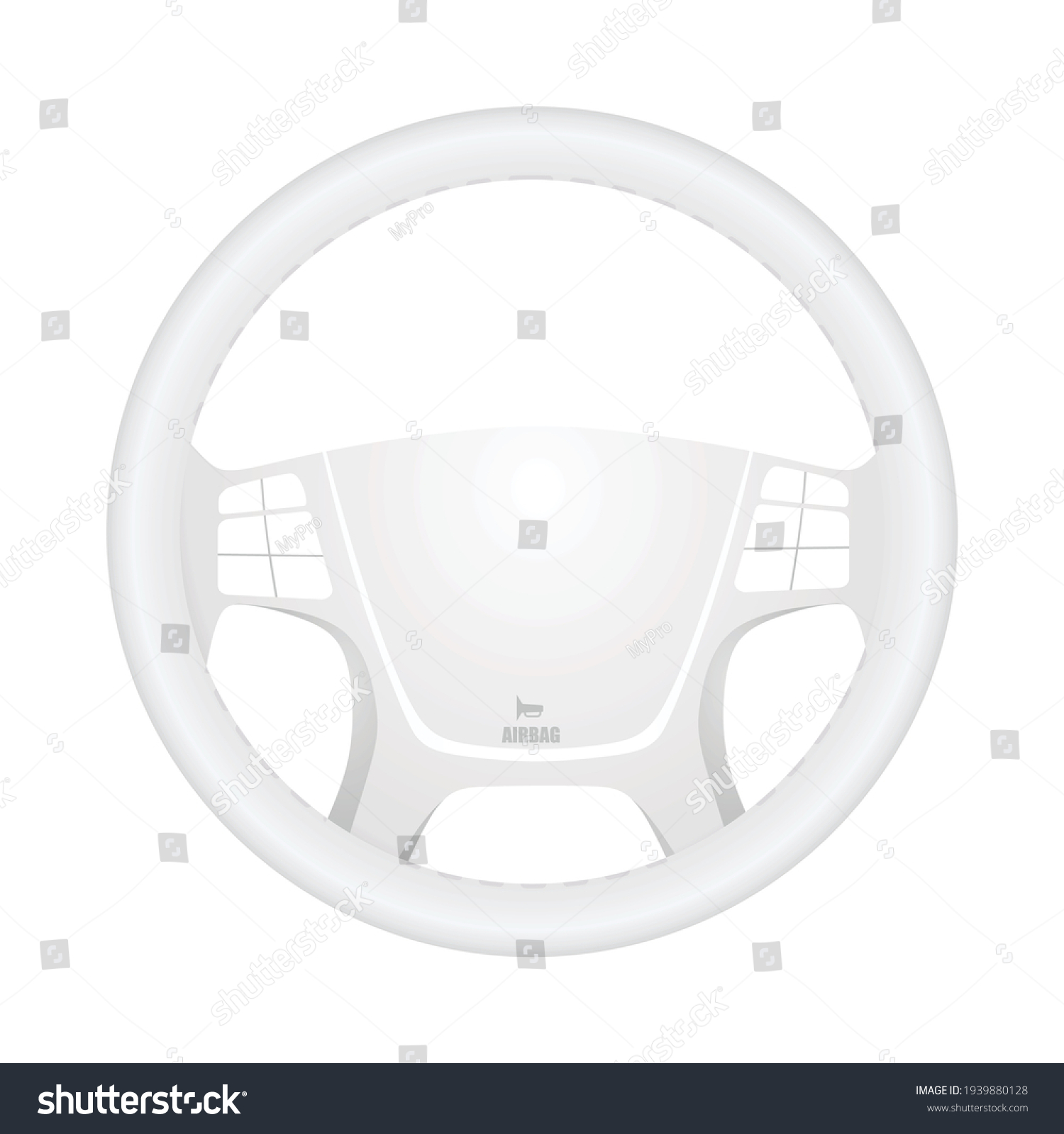 White Car Wheel Vector Illustration Stock Vector (Royalty Free ...