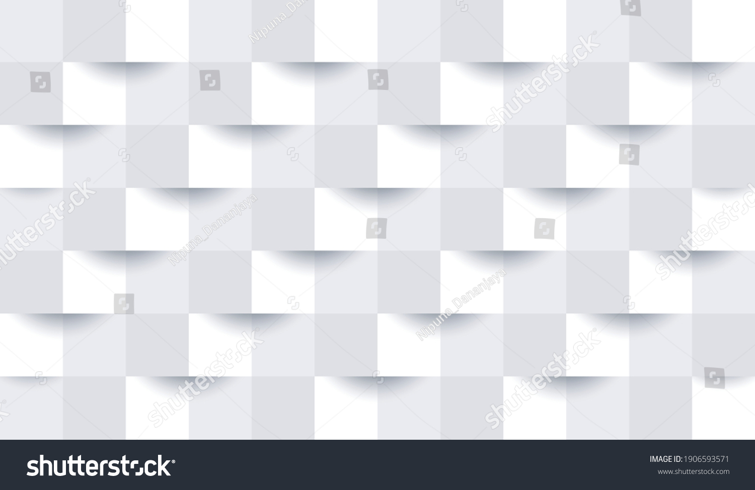 White Color Abstract Square Background Texture Stock Vector (Royalty ...