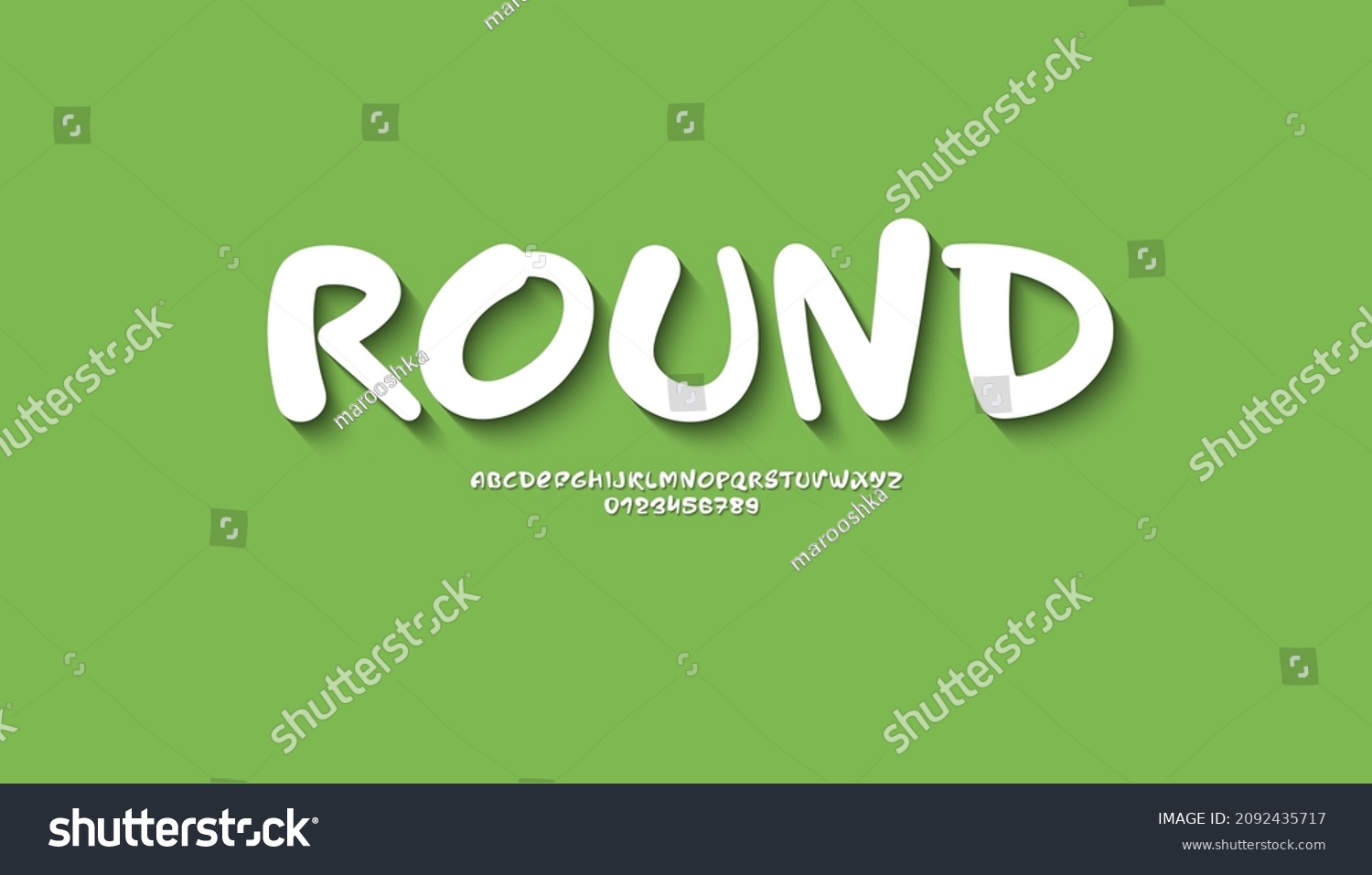 White Cursive Font Handwritten Script Alphabet Stock Vector (Royalty ...