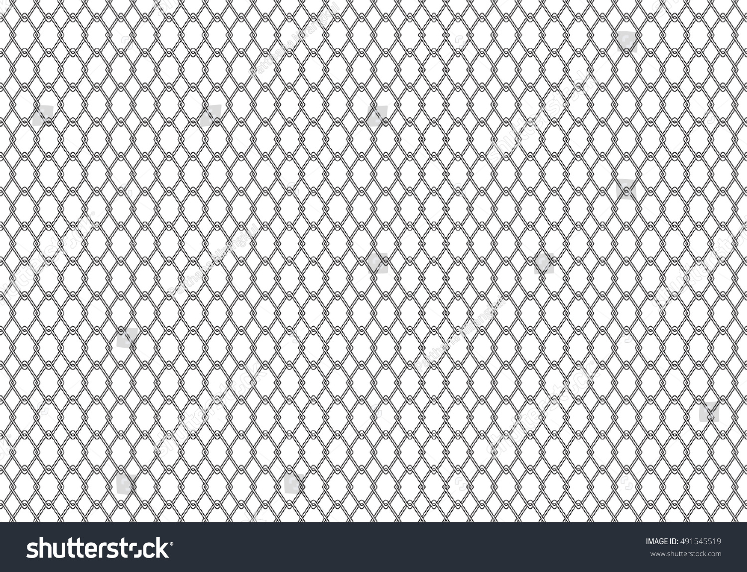 White Diamond Mesh Isolated Vector Illustration Stock Vector (Royalty ...