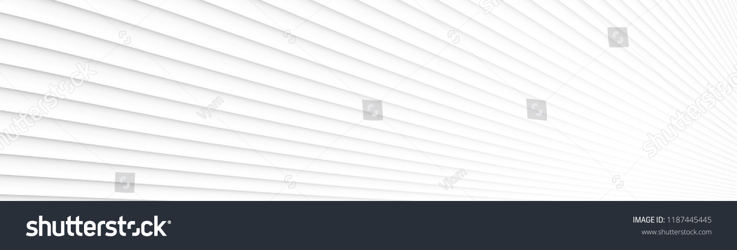 White Geometric Textured Banner Abstract Stripe Stock Vector (Royalty ...