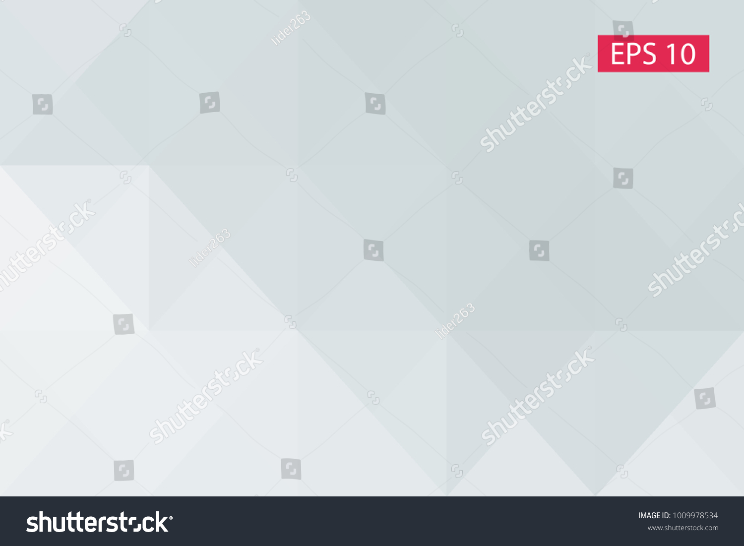 White Gray Abstract Geometric Background Vector Stock Vector (Royalty ...