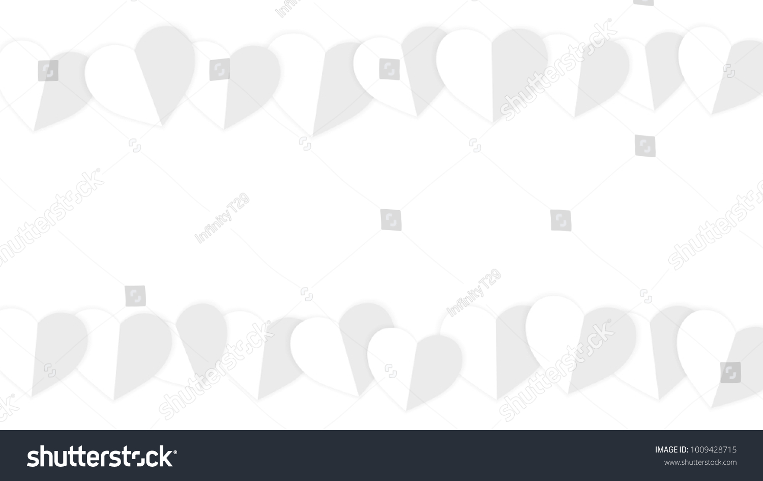 White Heart Vector Background Stock Vector (Royalty Free) 1009428715 ...