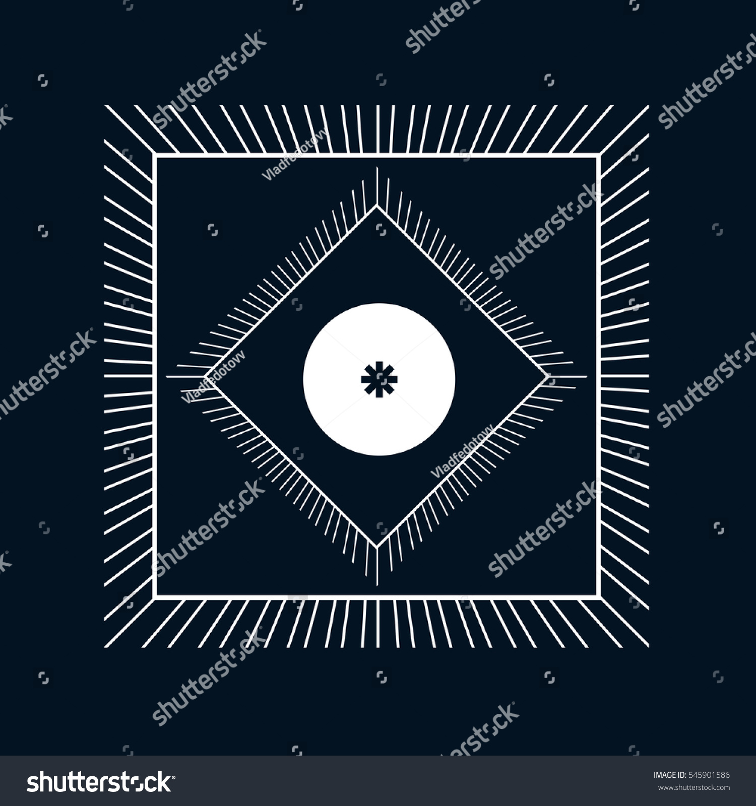 White Modern Logo Design Stock Vector (Royalty Free) 545901586 ...