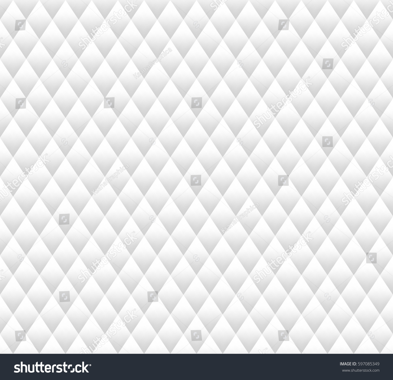 White Royal Background Rhombus 3d Texture Stock Vector (Royalty Free ...