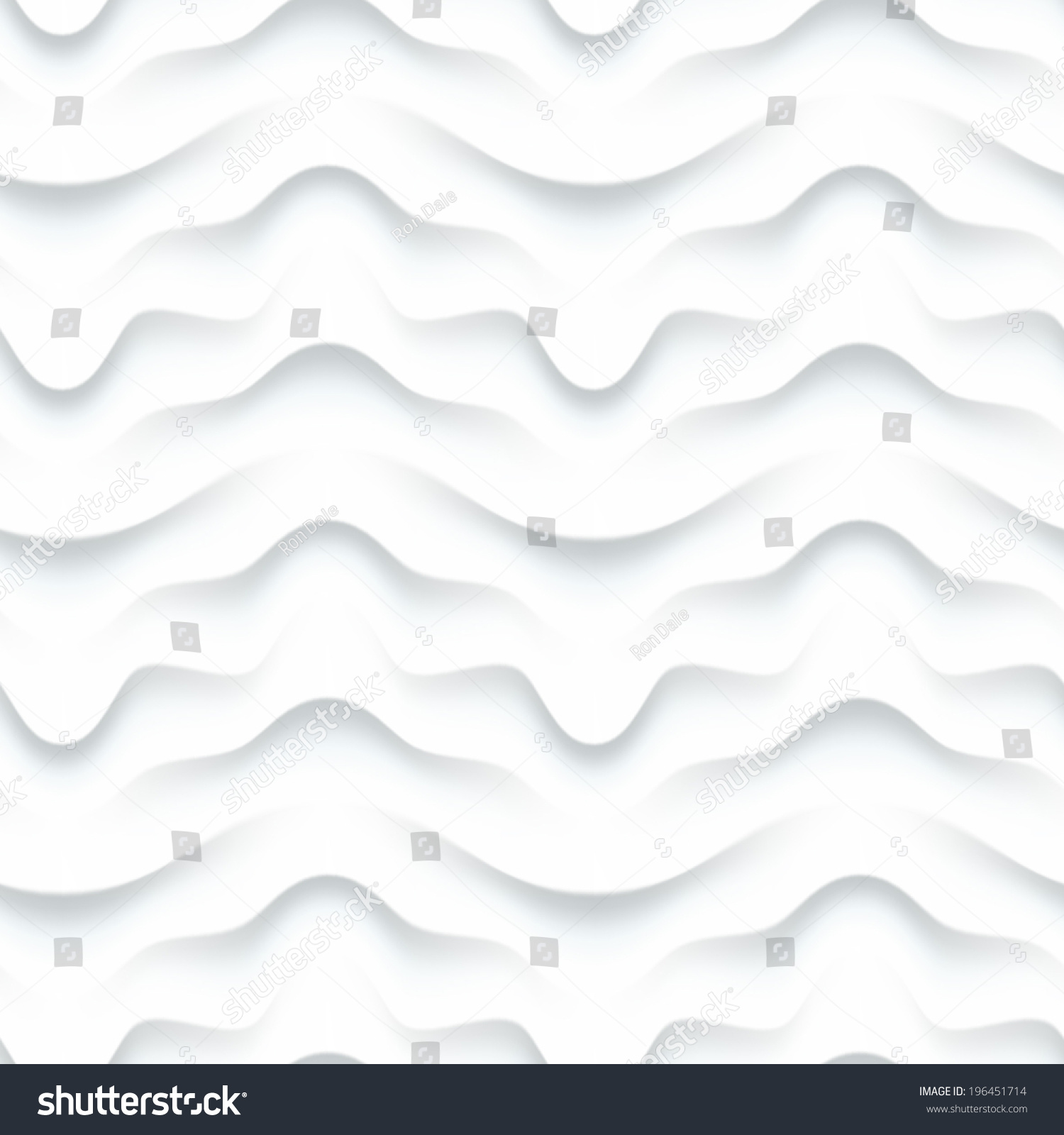 White Seamless Texture Wavy Background Interior Stok Vektör (Telifsiz ...