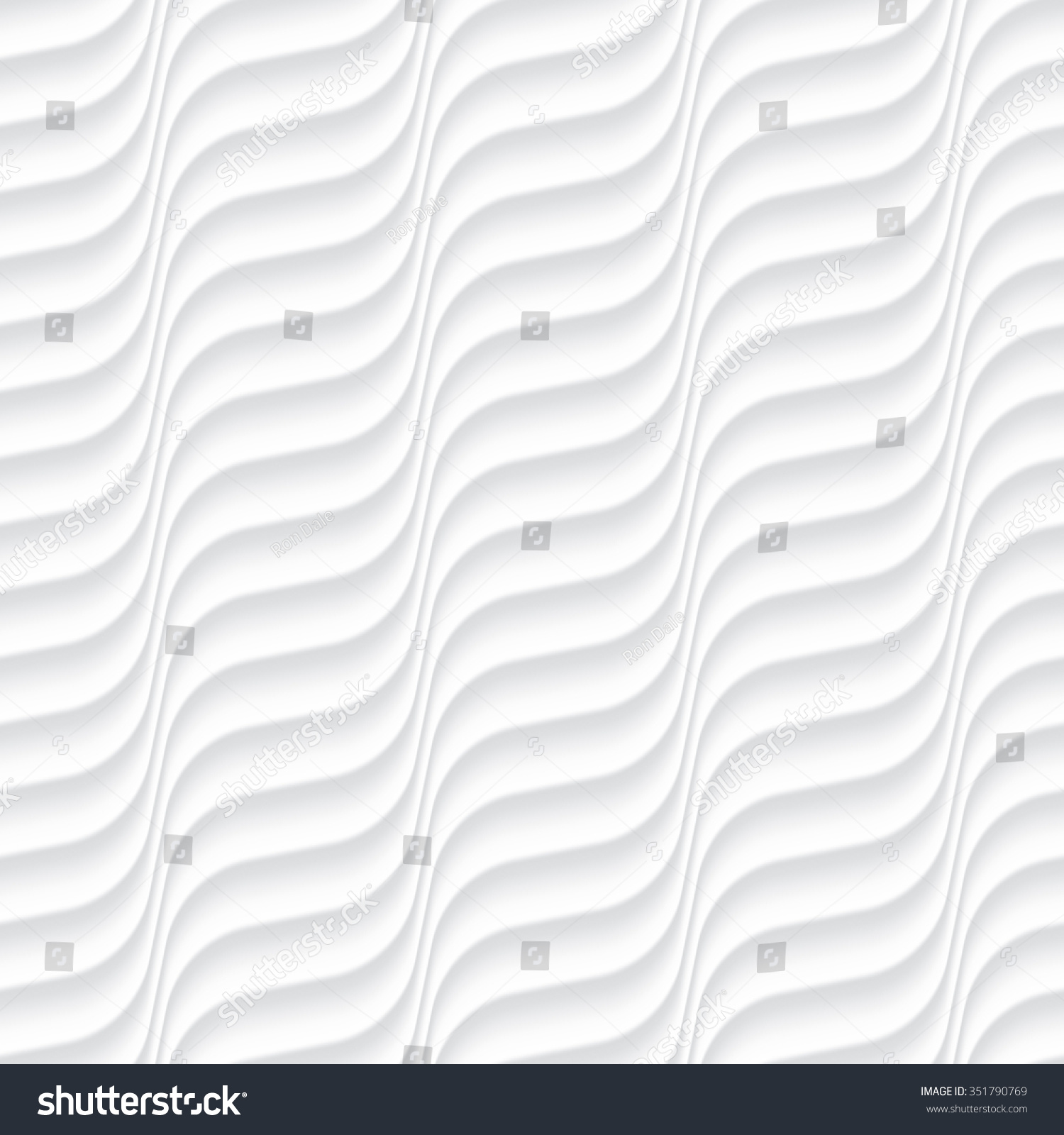 Vektor Stok White Seamless Texture Wavy Background Interior (Tanpa ...