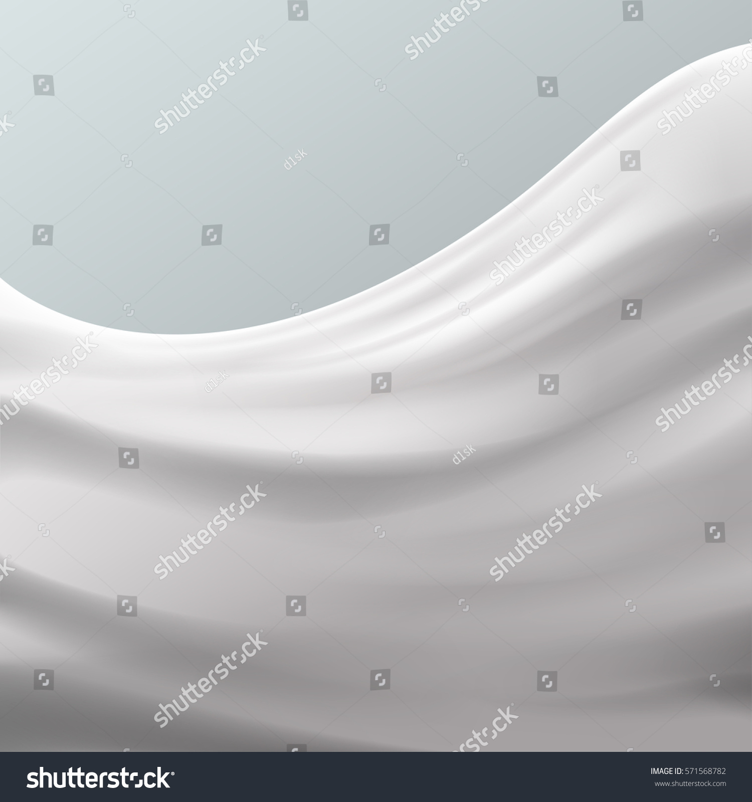 White Silk Background Stock Vector (Royalty Free) 571568782