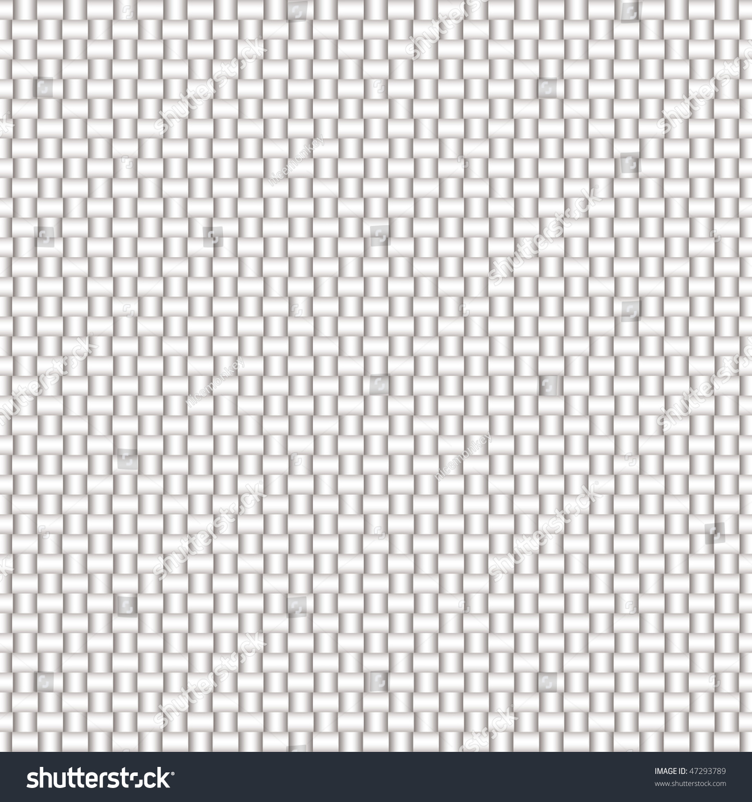 White Woven Fabric Seamless Vector Repeating Stock Vector 47293789 ...