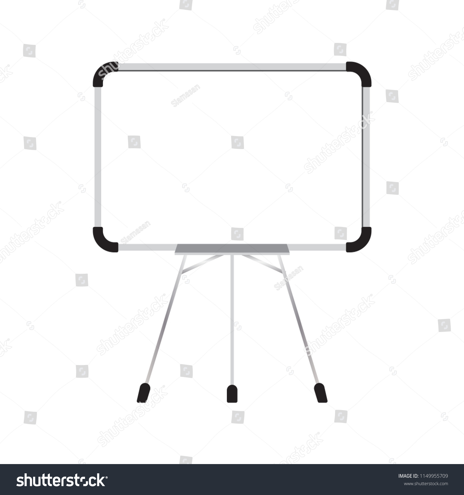Whiteboard Graphic Design Template Stock Vector (Royalty Free) 1149955709