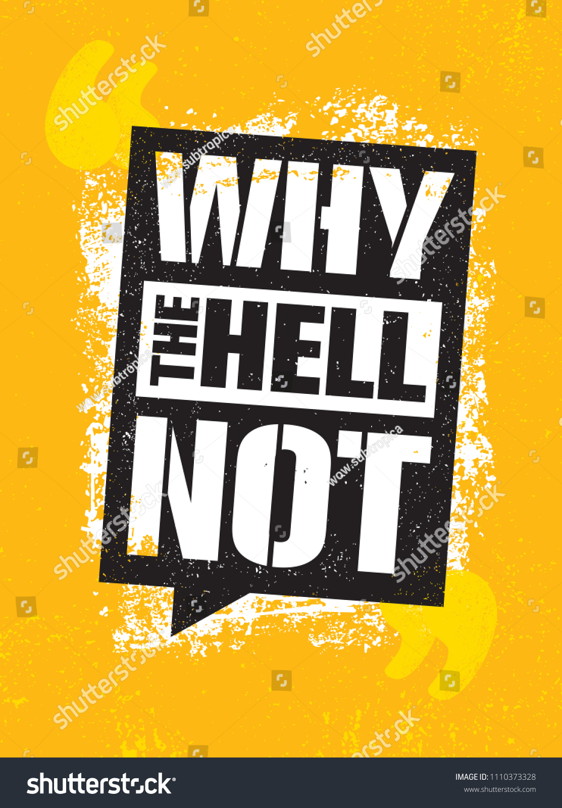 Why Hell Not Inspiring Creative Motivation Stock Vector (Royalty Free ... Why Hell Not Inspiring Creative Motivation Stock Vector (Royalty Free ...