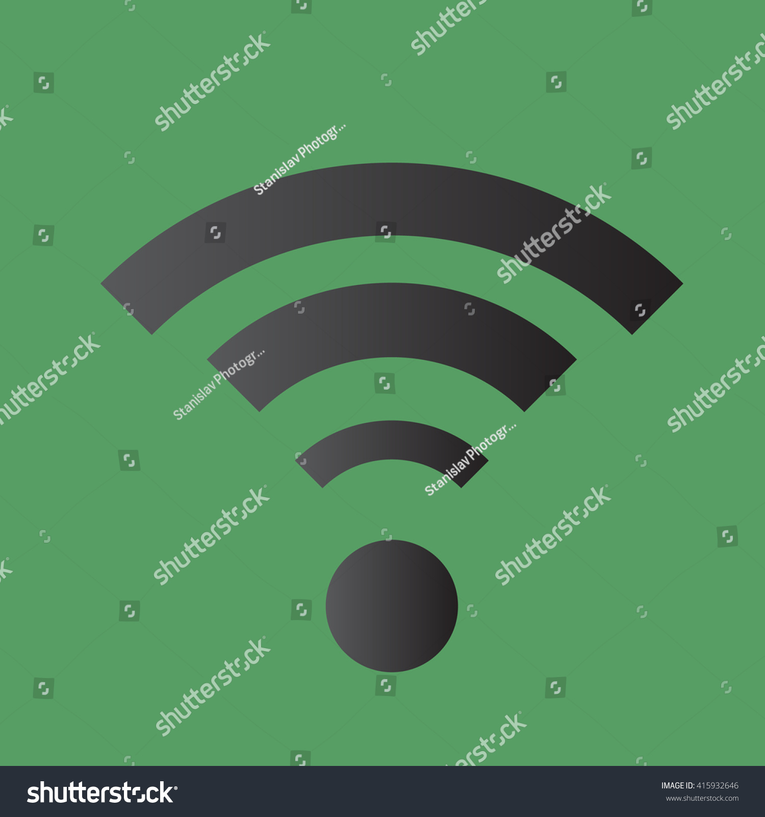 Wifi Logo Stock Vector (Royalty Free) 415932646 | Shutterstock