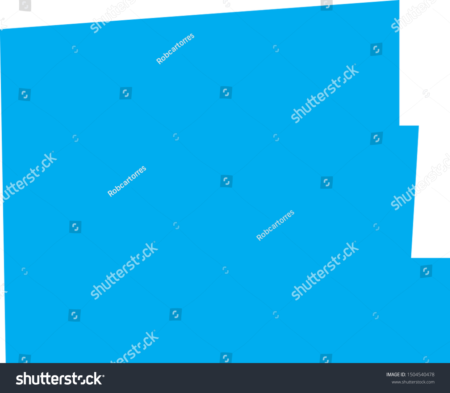 Williams County Map Ohio State Stock Vector (Royalty Free) 1504540478 ...
