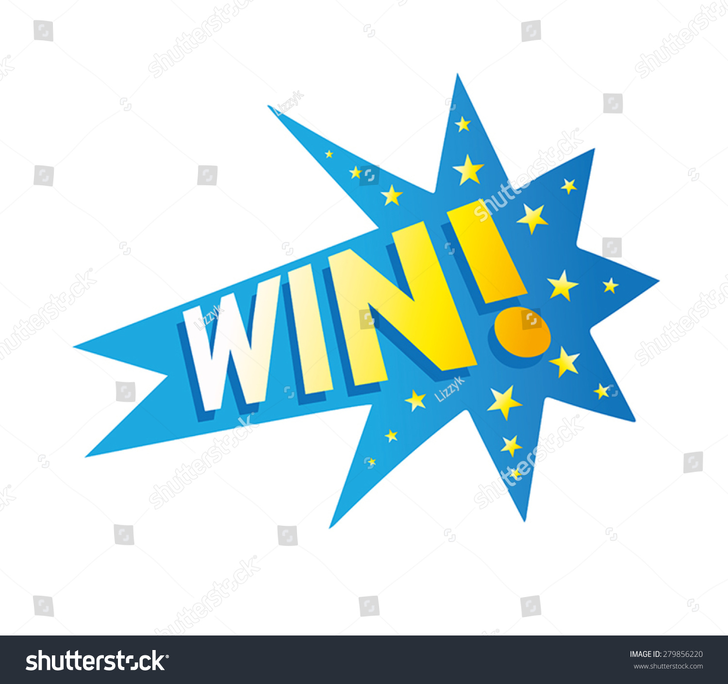 Win Logo Graphic Fun Icon Stock Vector (Royalty Free) 279856220 ...