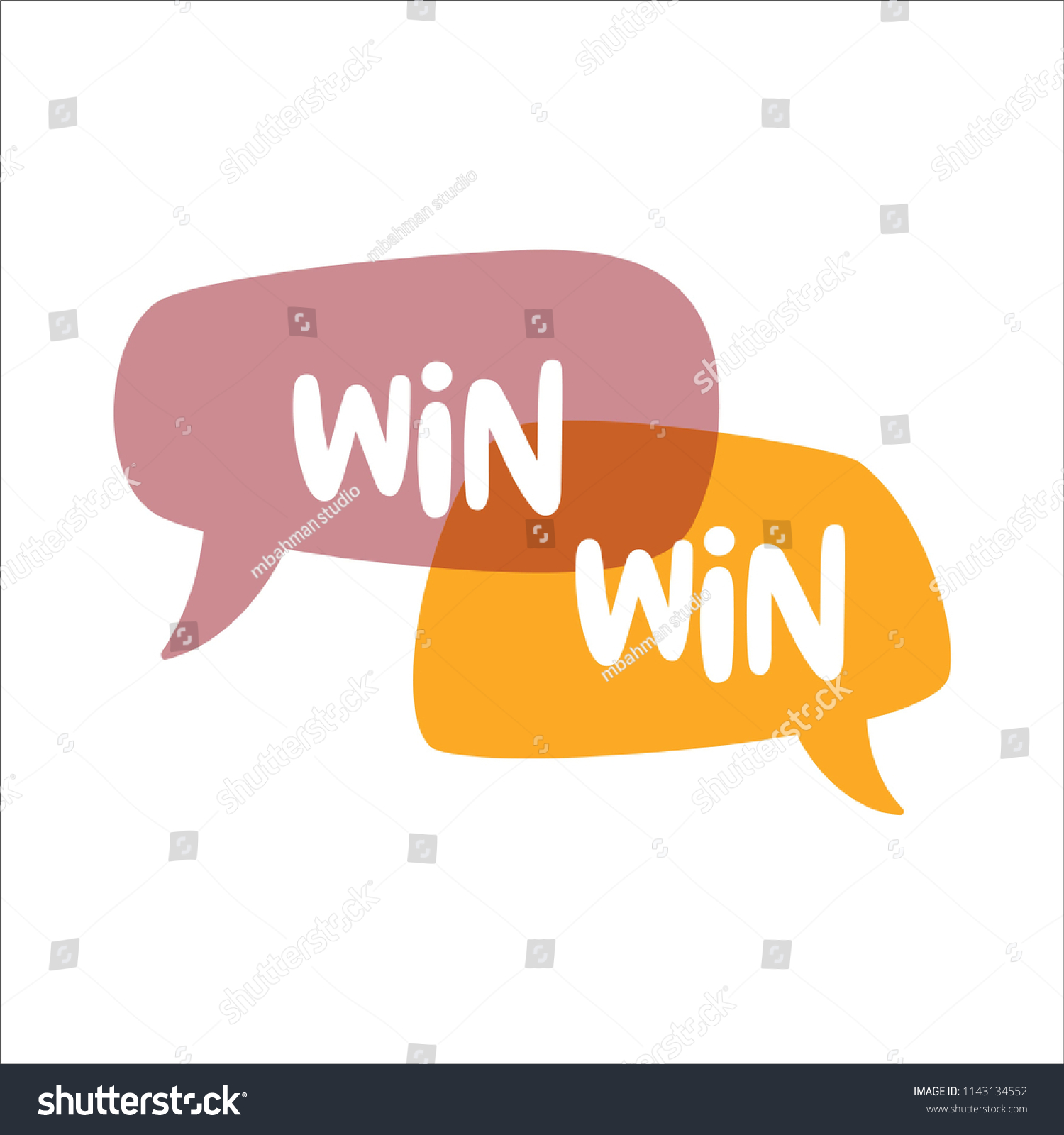 Win Win Badge Illustration Logo Vector Stock Vector (Royalty Free ...