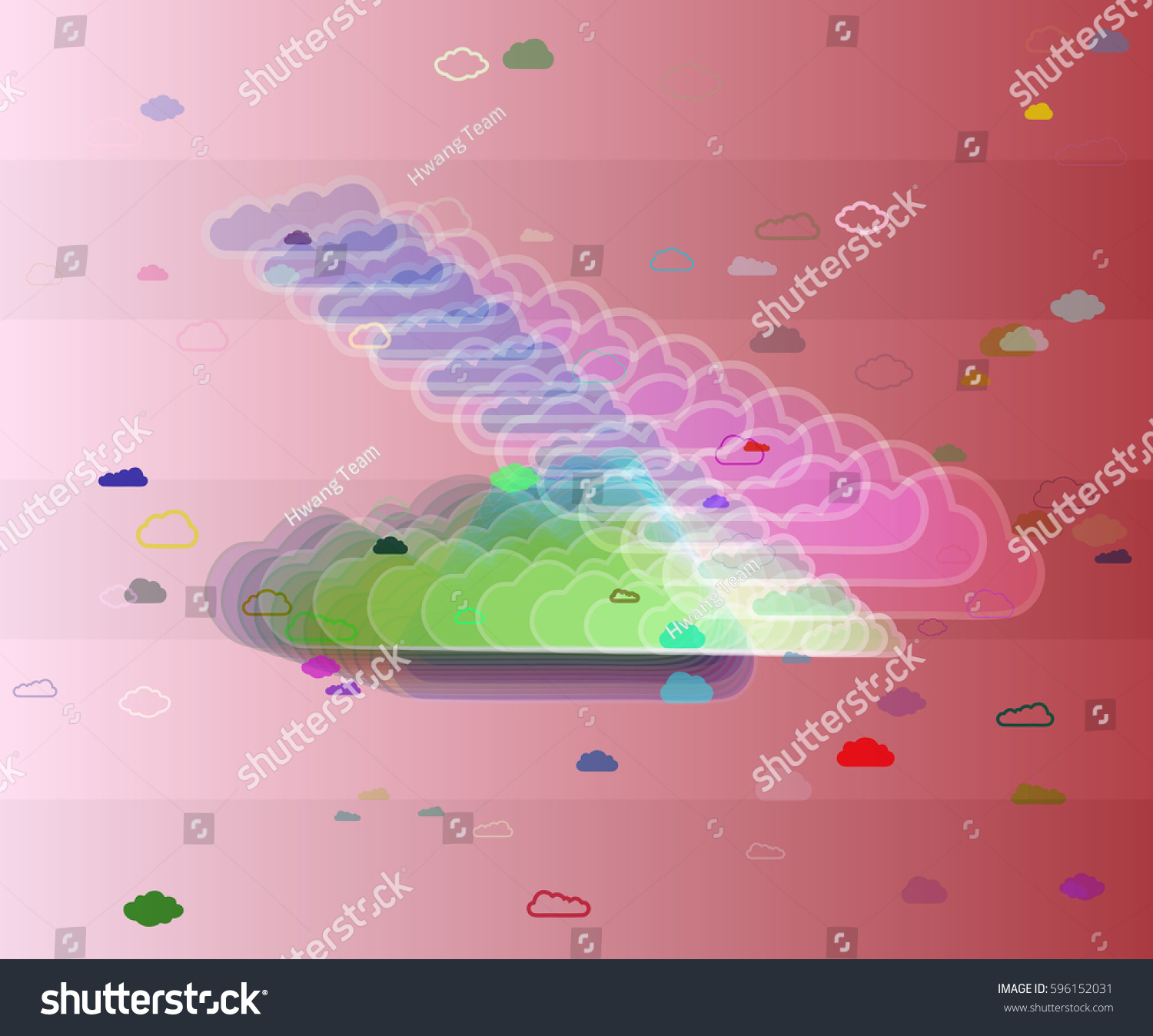Wind Background Design Stock Vector (Royalty Free) 596152031 | Shutterstock